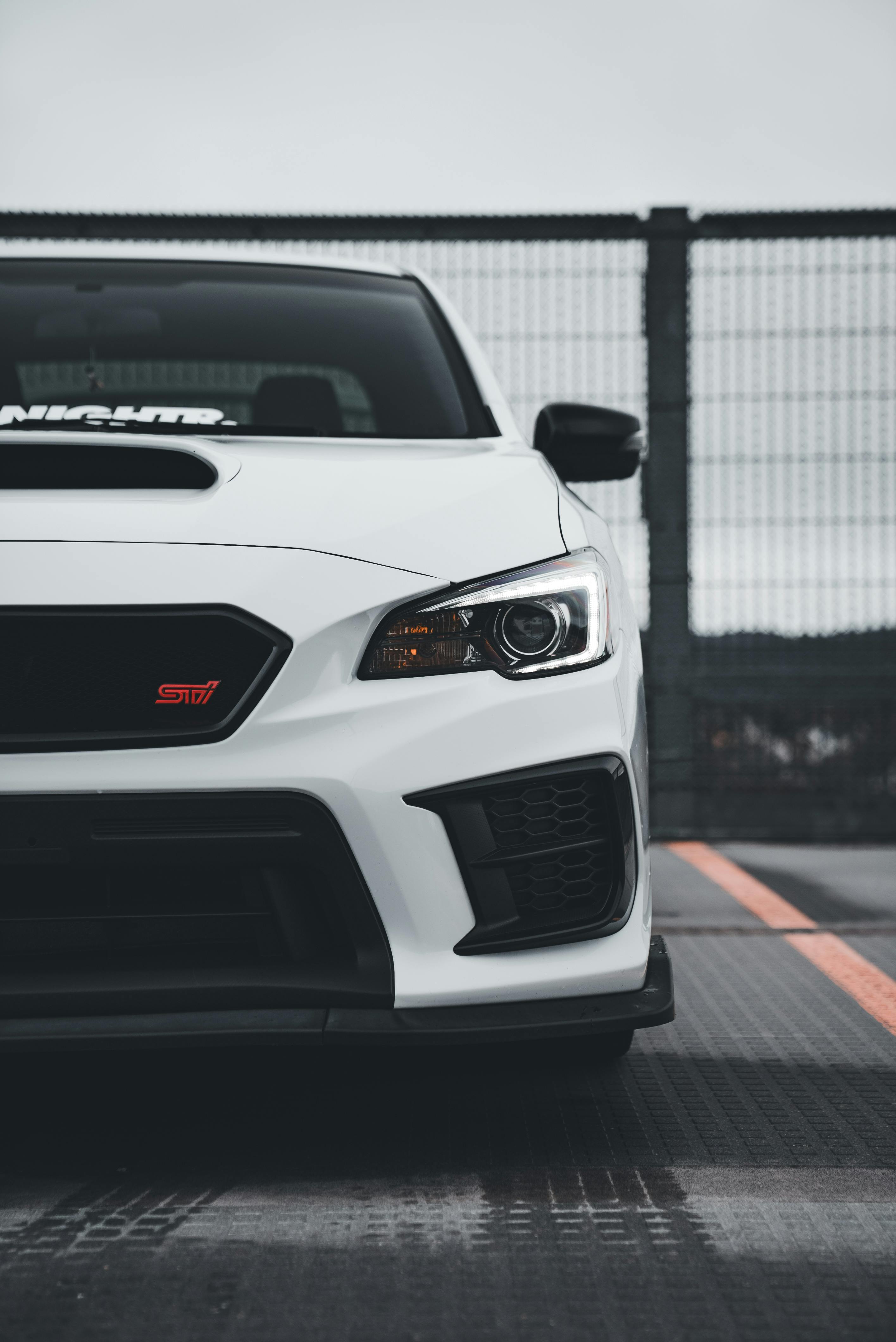 White Subaru WRX · Free Stock Photo