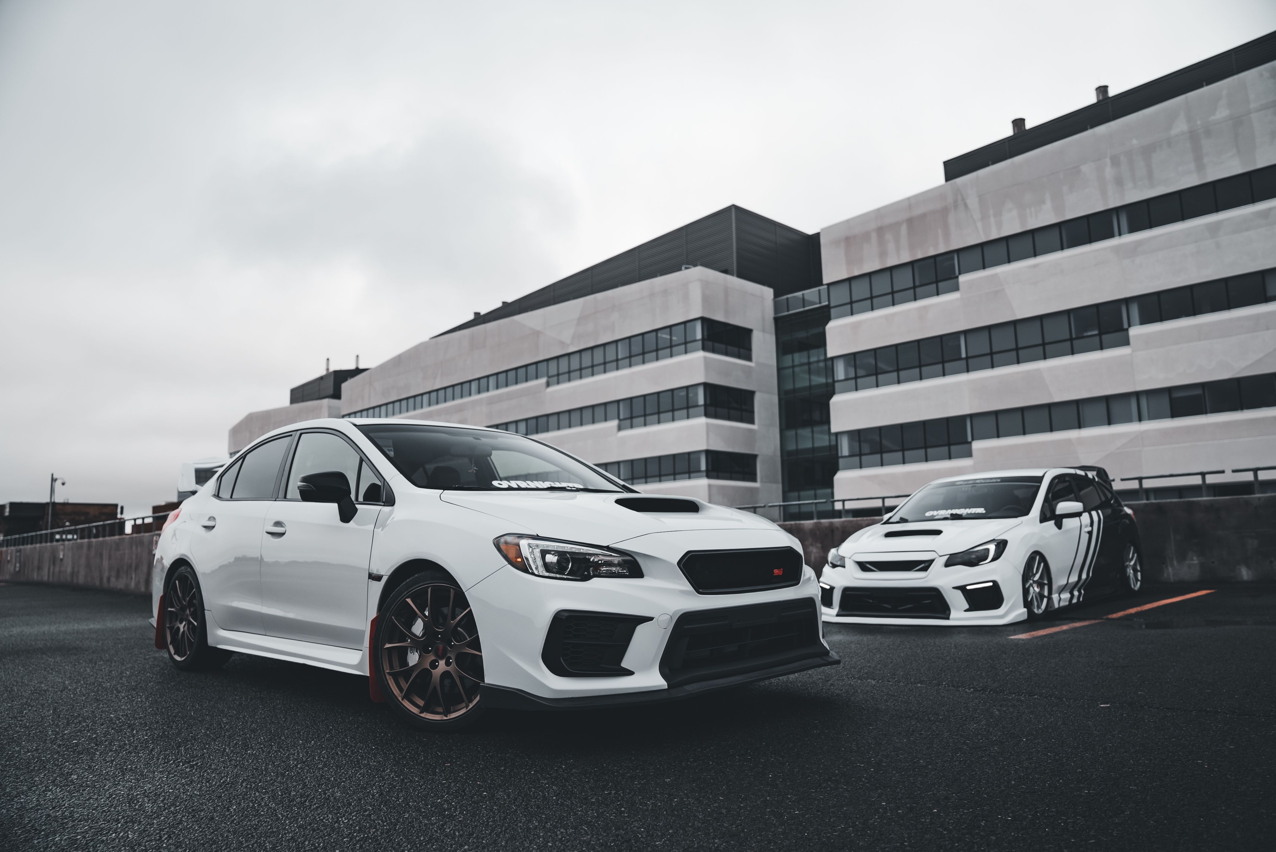 White Subaru Cars · Free Stock Photo