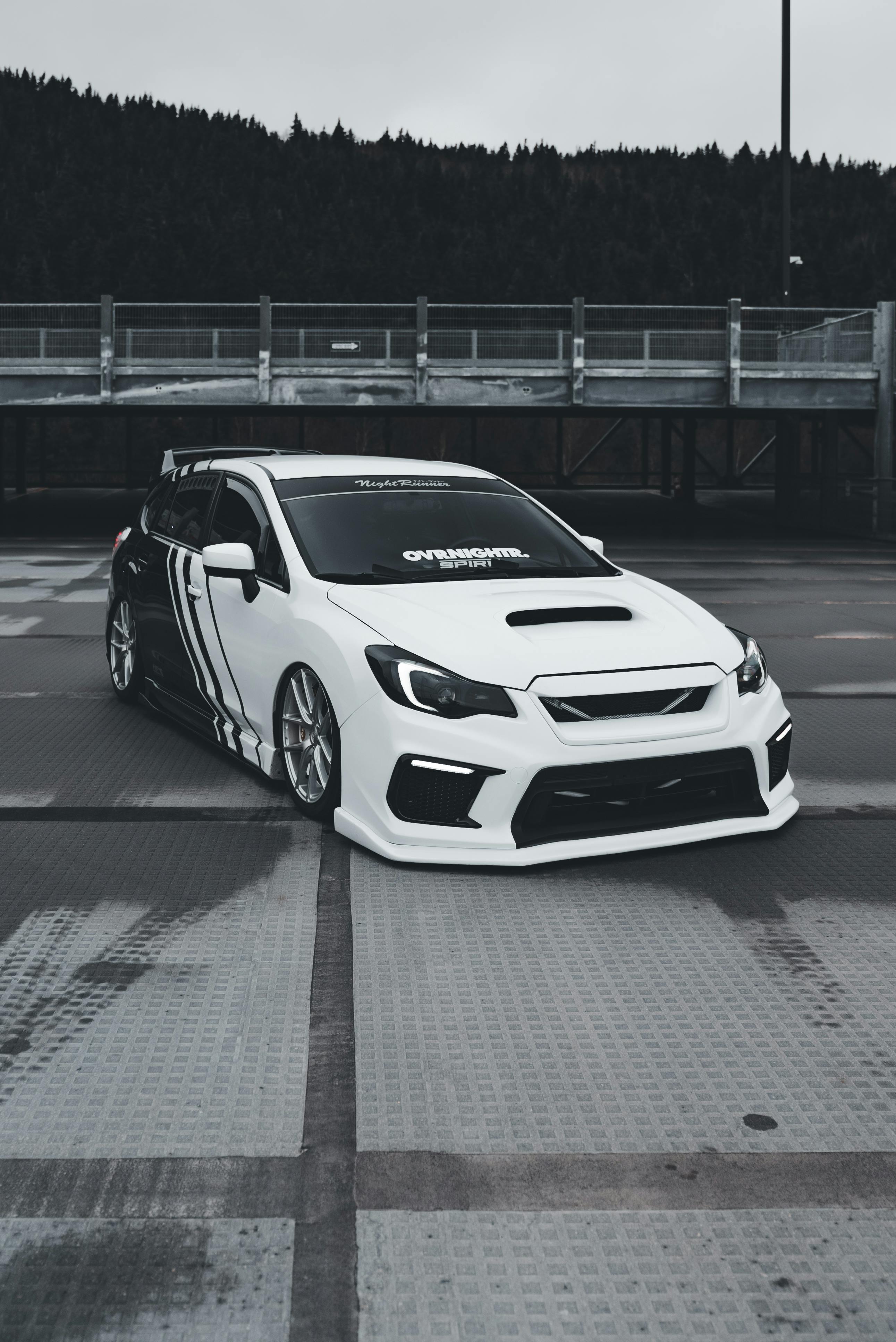 Back of Sports Subaru WRX · Free Stock Photo