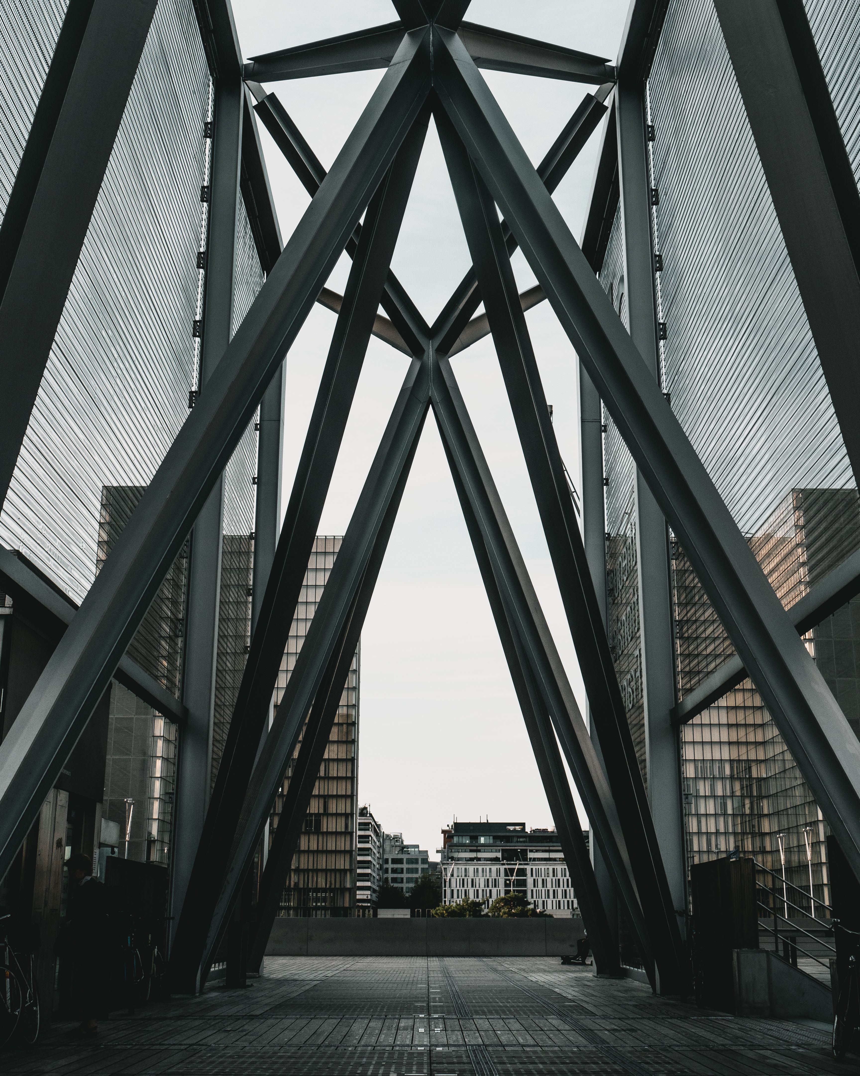 Black and Gray Metal Structure · Free Stock Photo