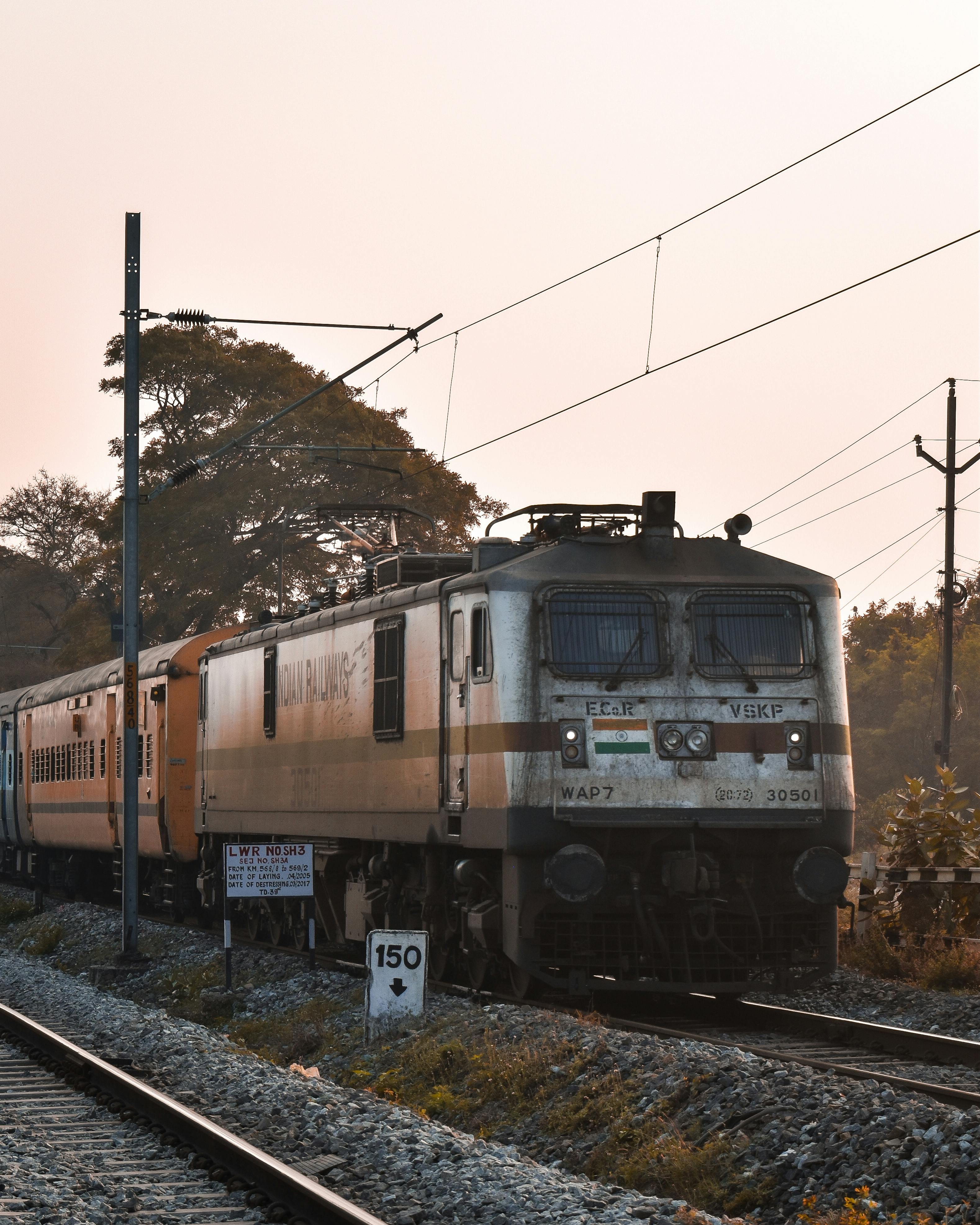 Stainless Steel Train Rails · Free Stock Photo