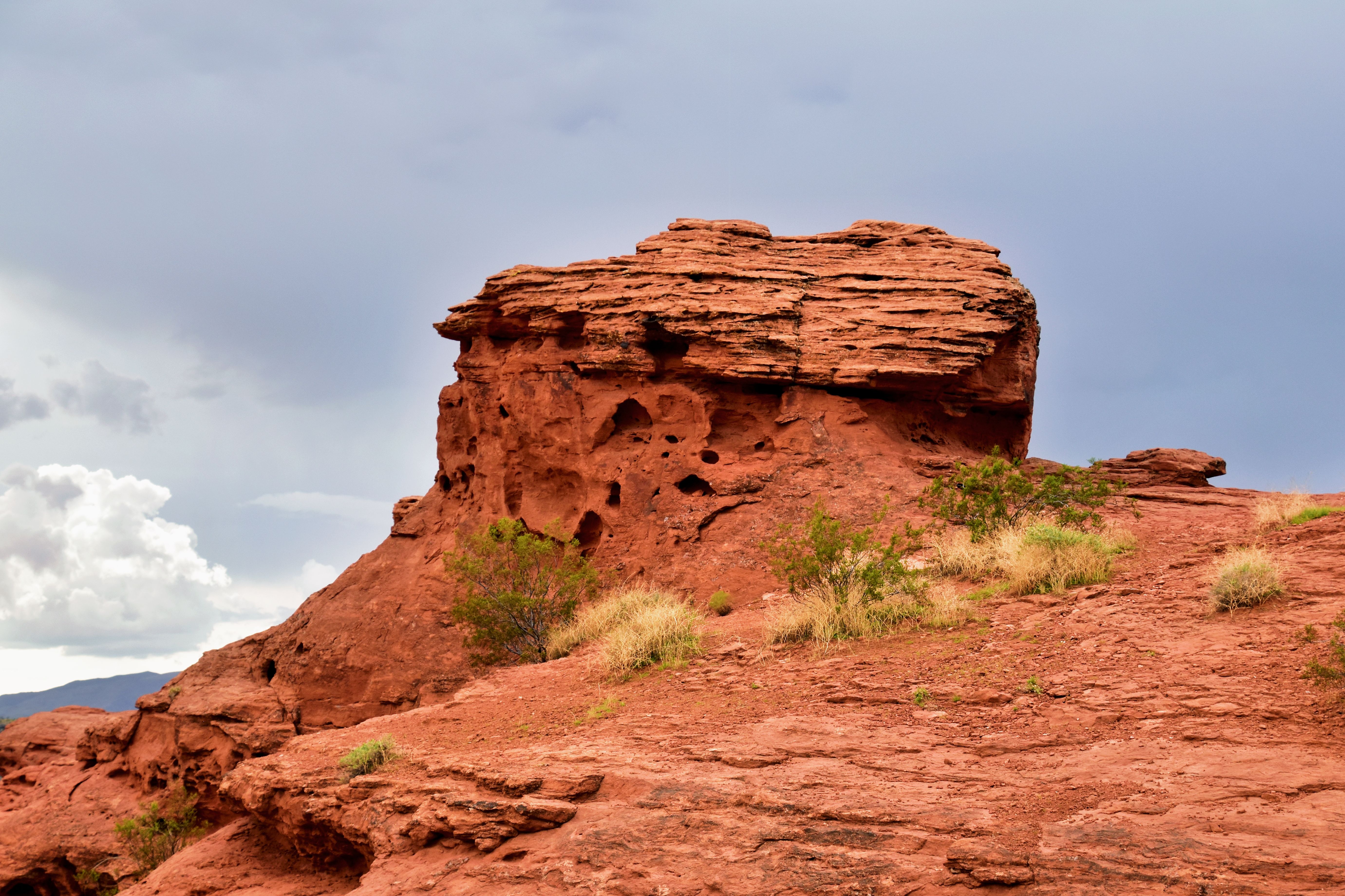 View of an Eroded Rock Formation · Free Stock Photo