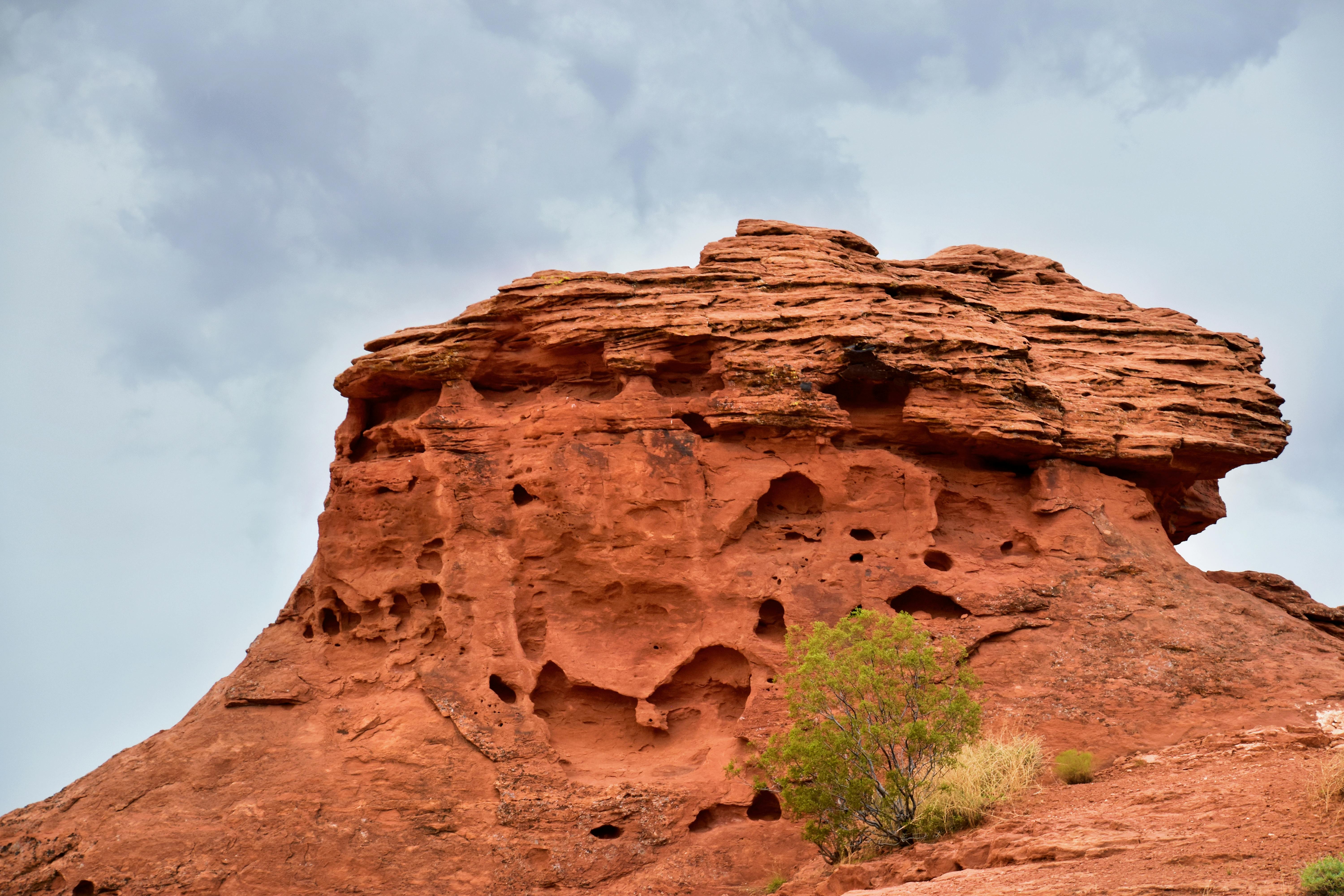 View of an Eroded Rock Formation · Free Stock Photo