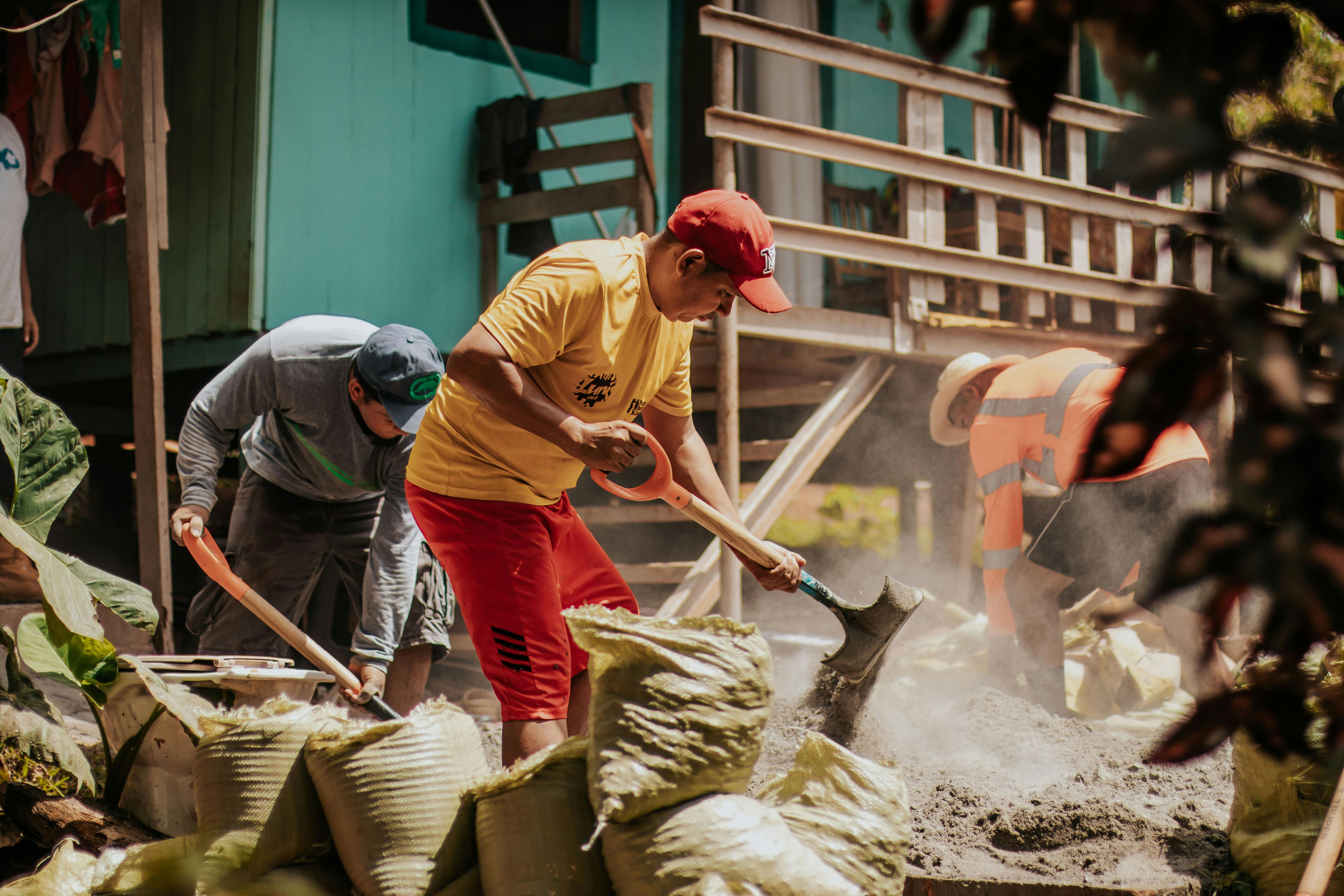 Man Holding Shovel · Free Stock Photo