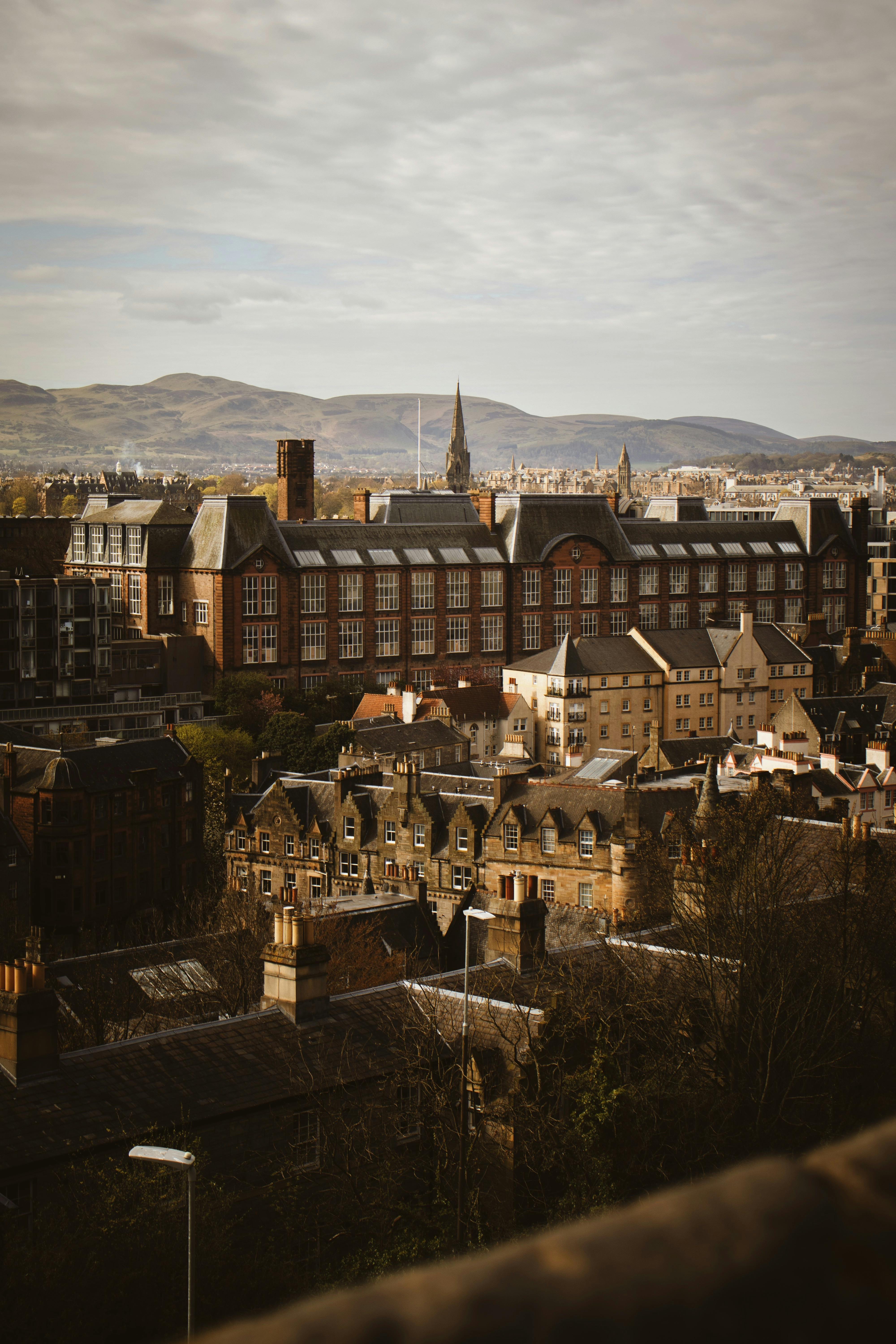 Buildings in City in Scotland · Free Stock Photo