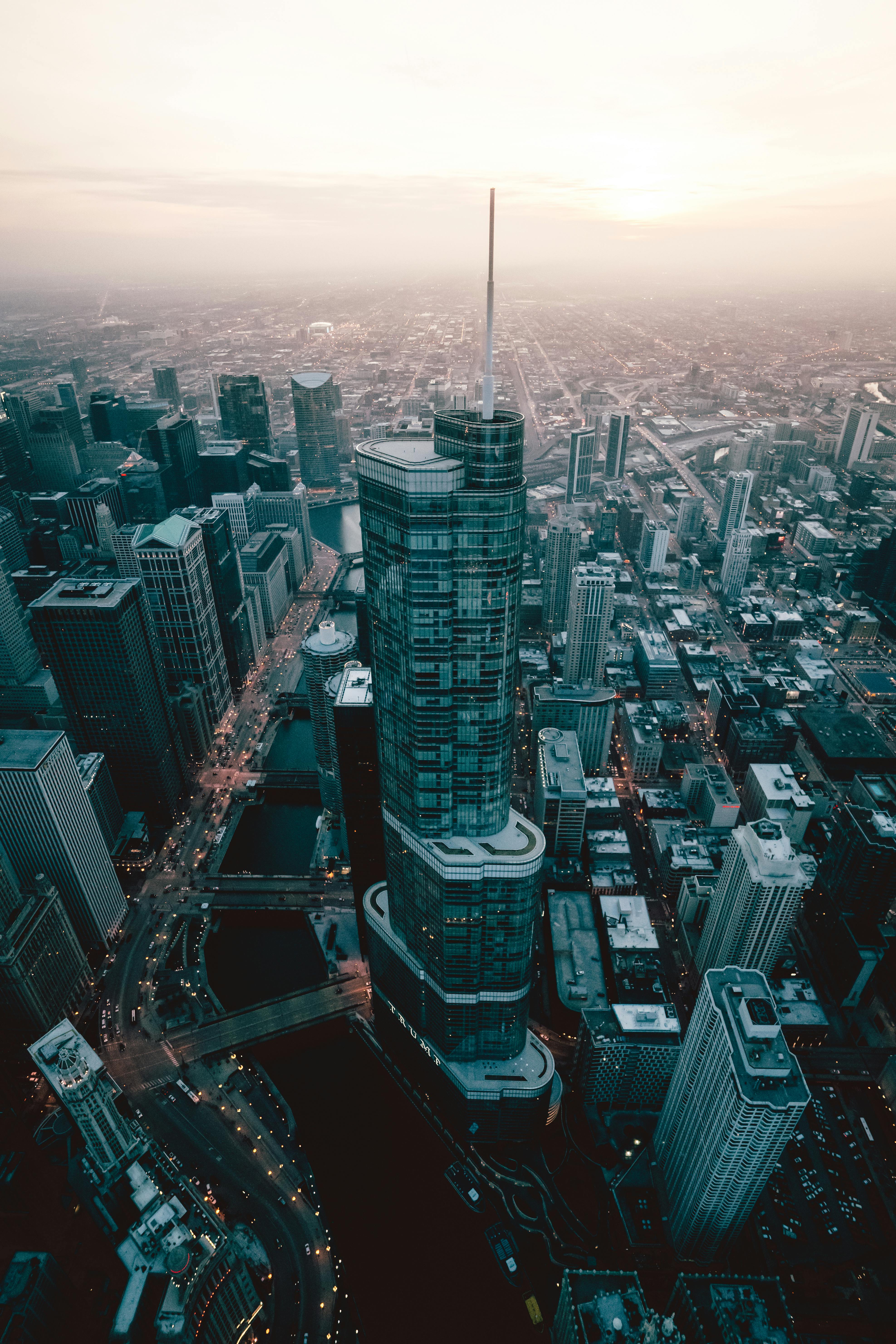 Aerial Photography Of Skyscrapers · Free Stock Photo