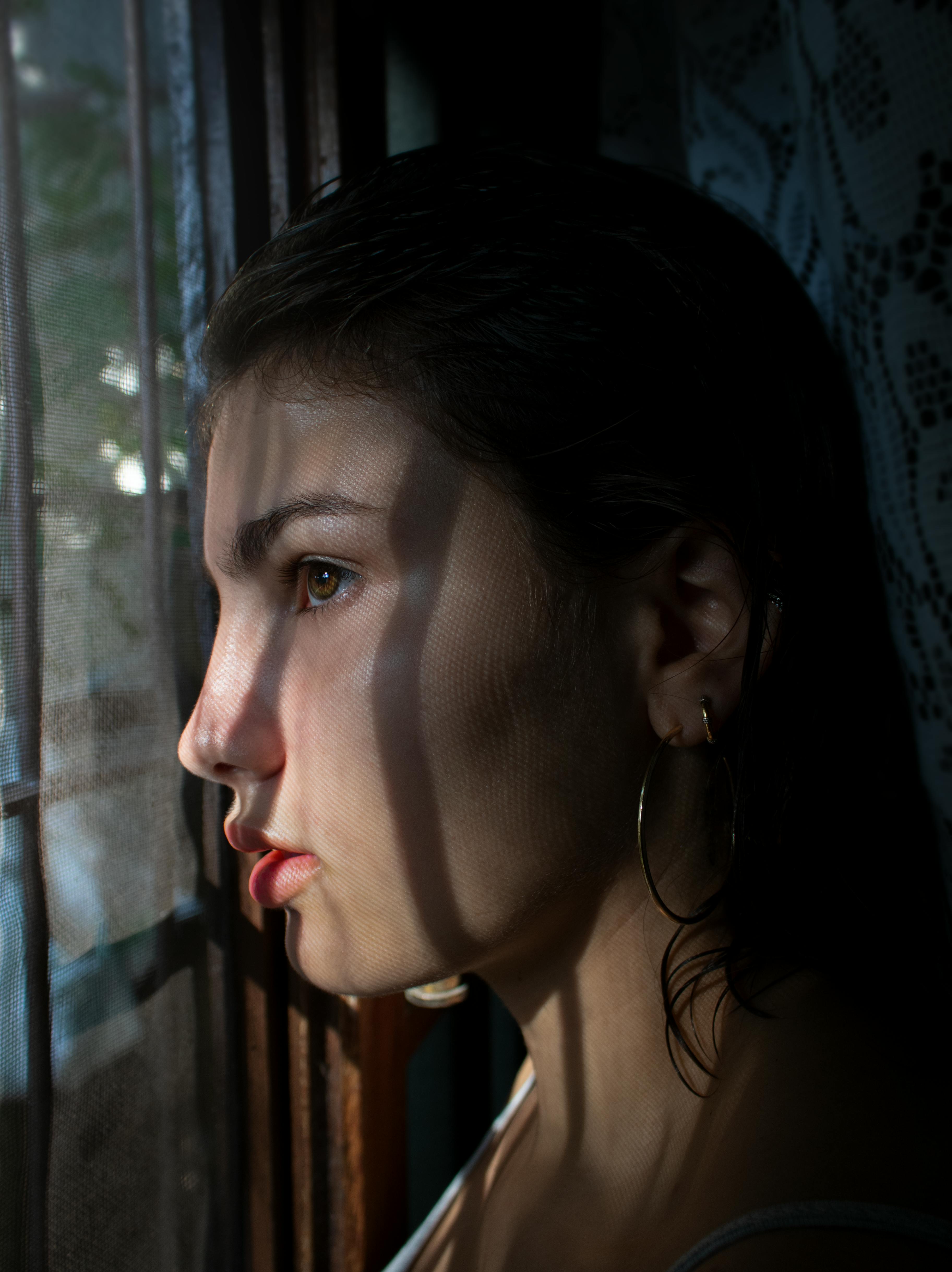 Low-Angle Shot of a Girl · Free Stock Photo