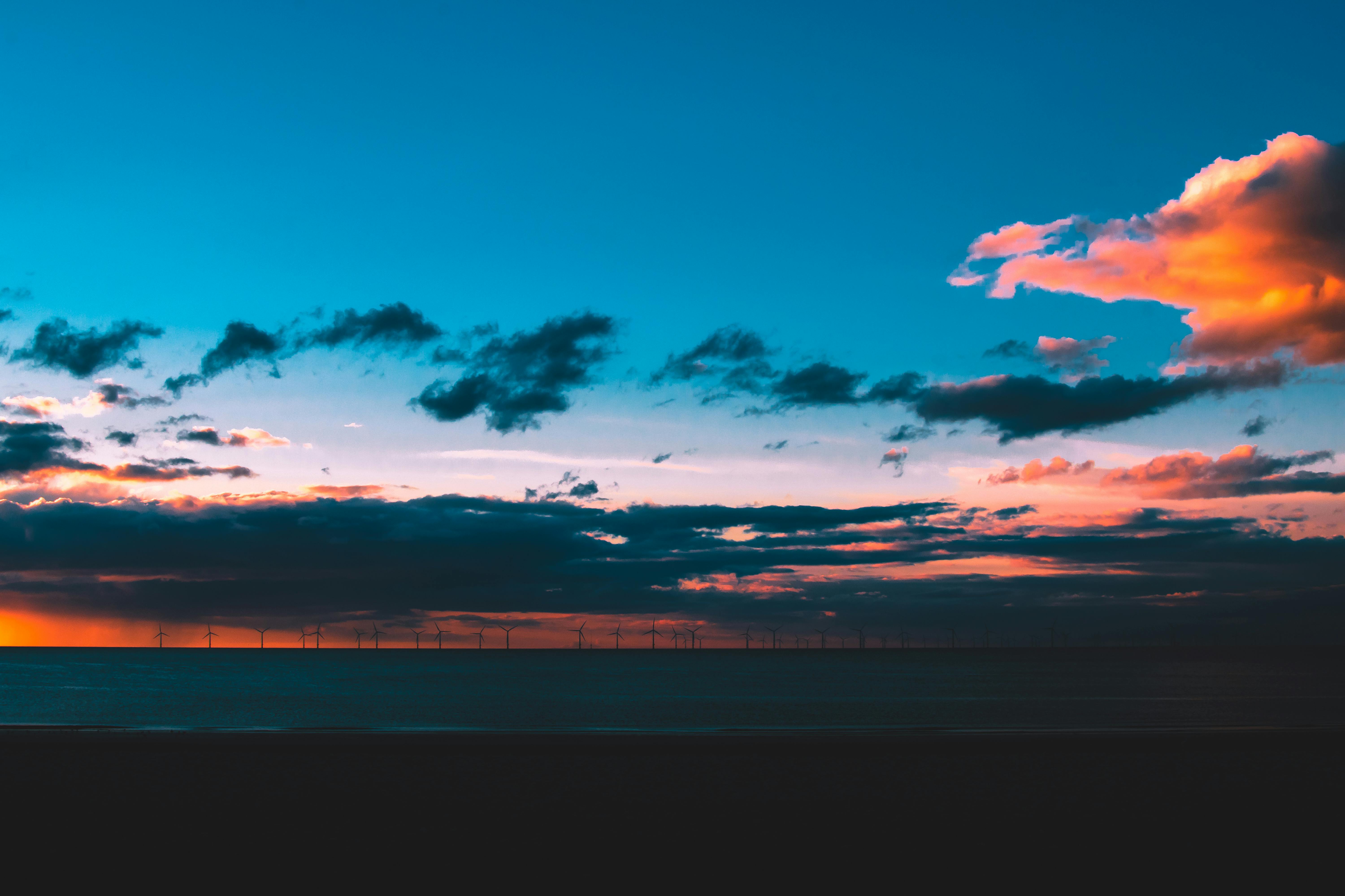 Grayscale Photo of Ocean · Free Stock Photo