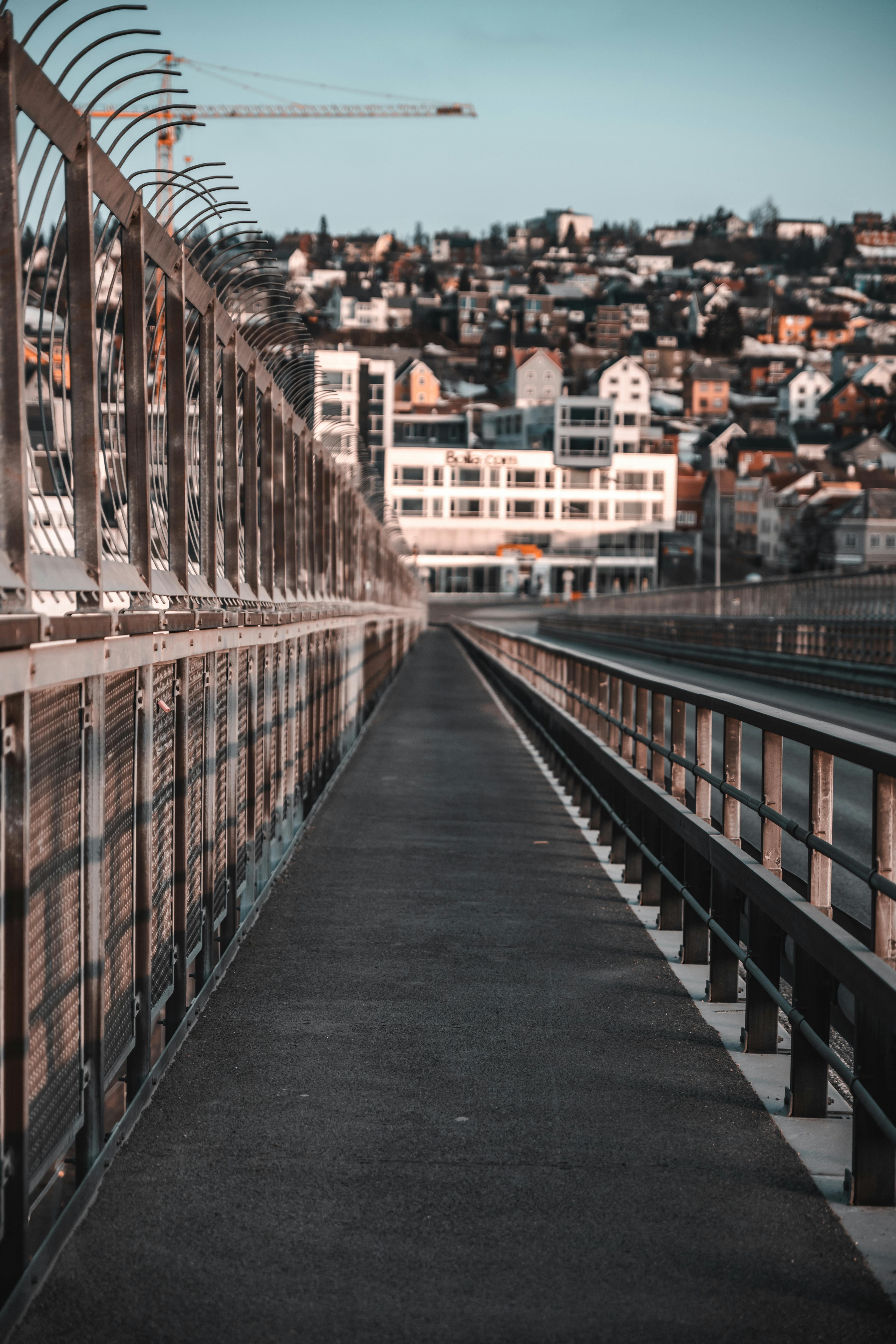 Empty Concrete Pathway · Free Stock Photo