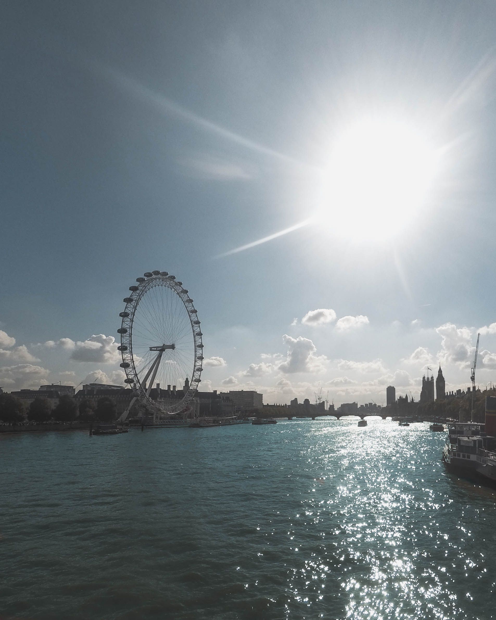 Free stock photo of deep blue, london, london eye
