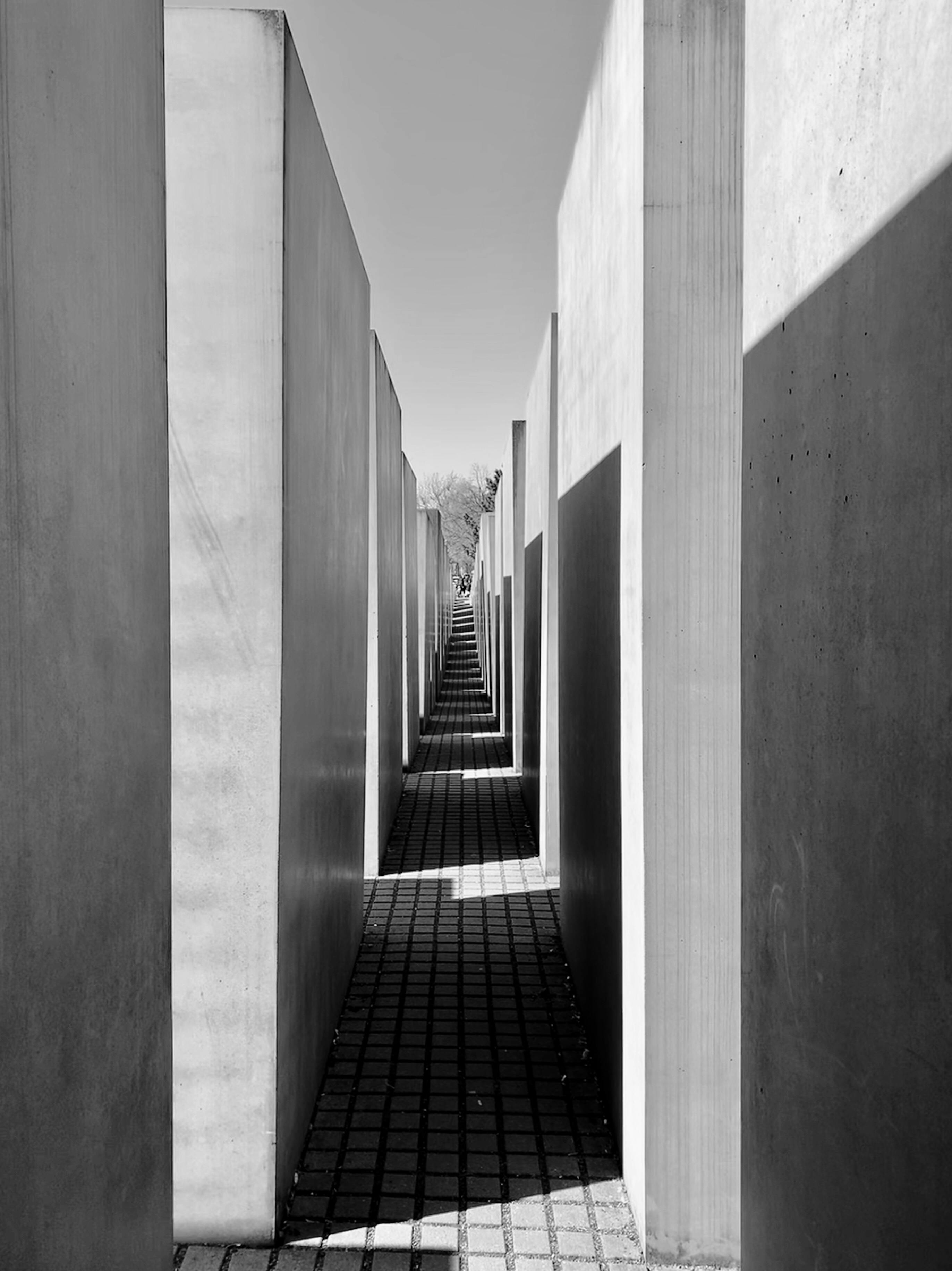 Concrete Hallway · Free Stock Photo