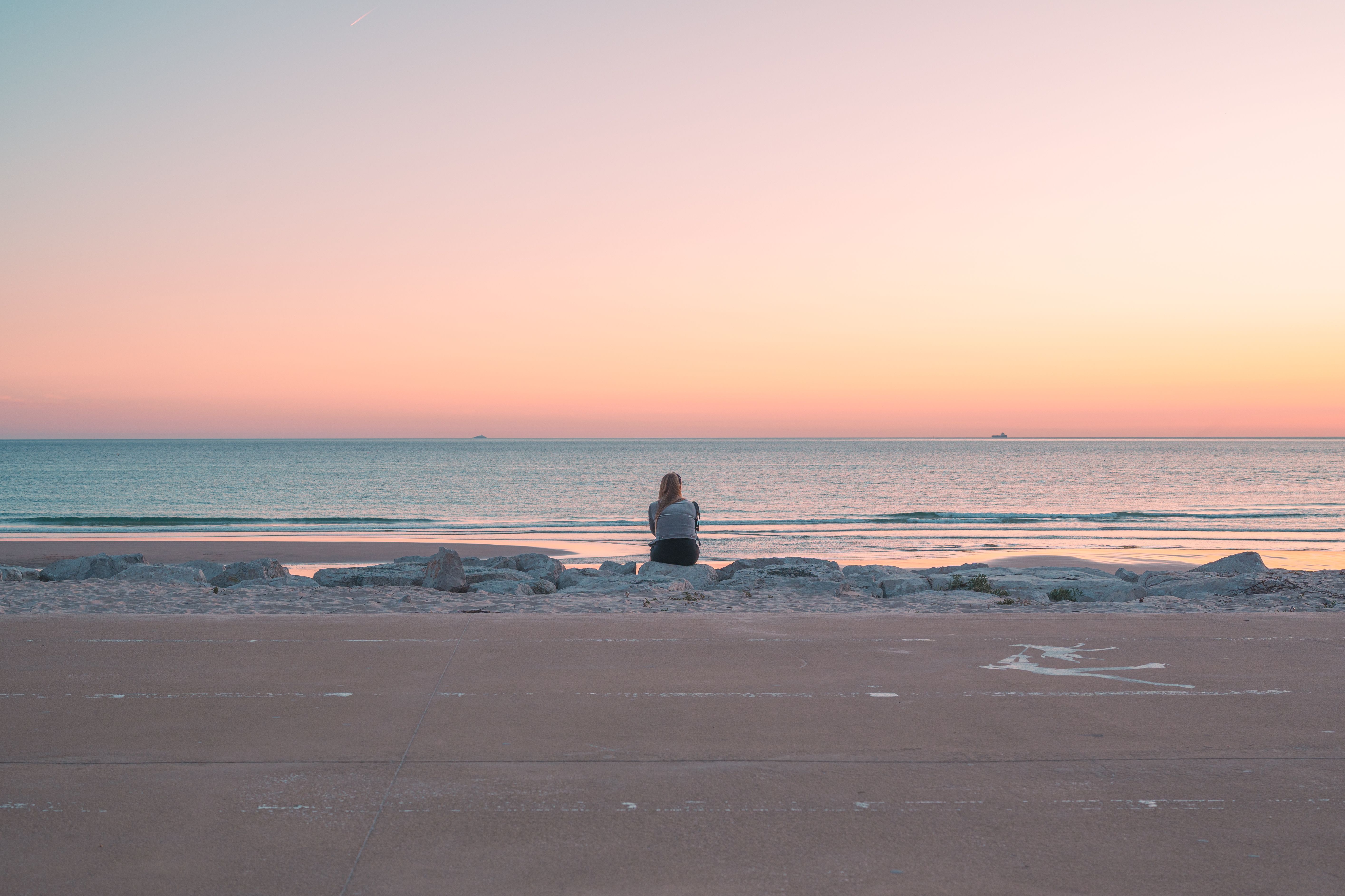 Woman Standing on Ground · Free Stock Photo