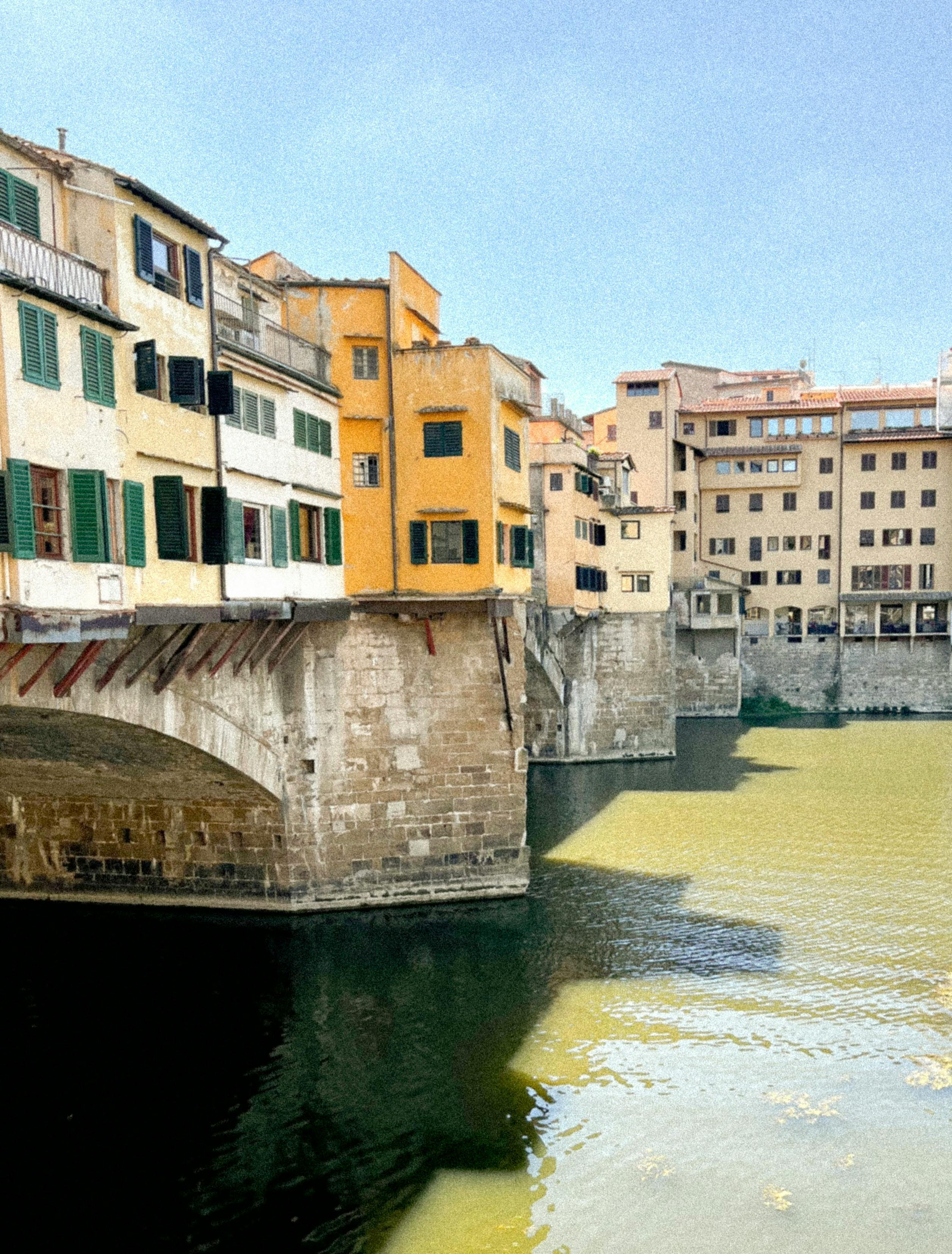 Residential Buildings over River · Free Stock Photo