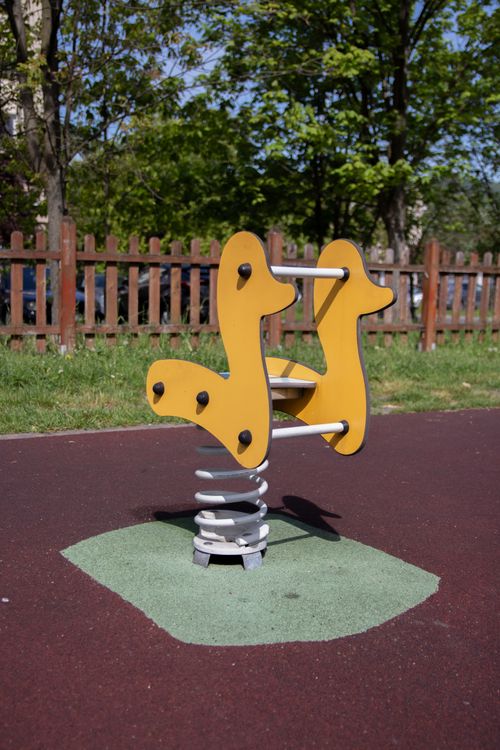 Outdoor Playground Spring Rider for Children · Free Stock Photo