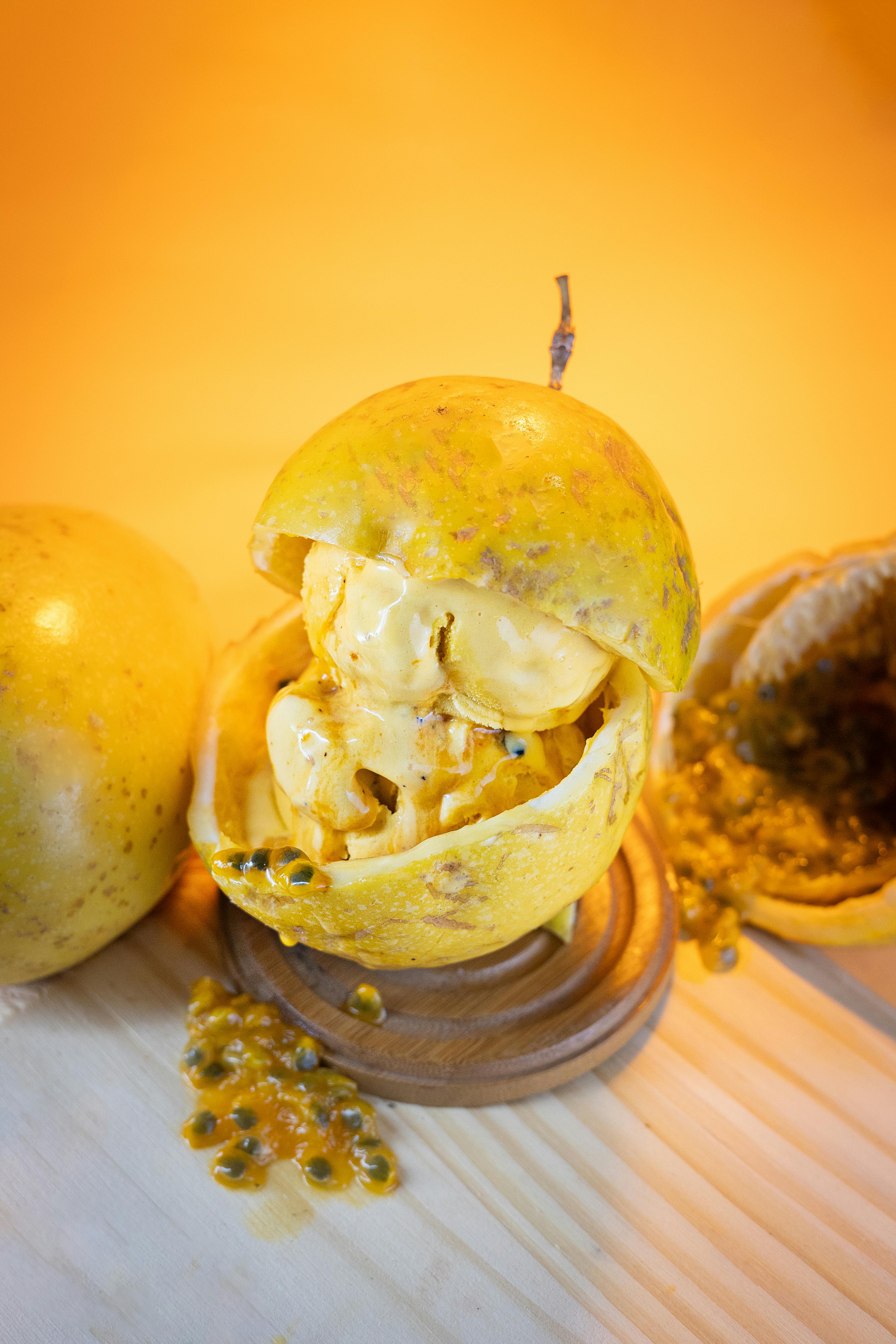 Ice Cream in Melon · Free Stock Photo