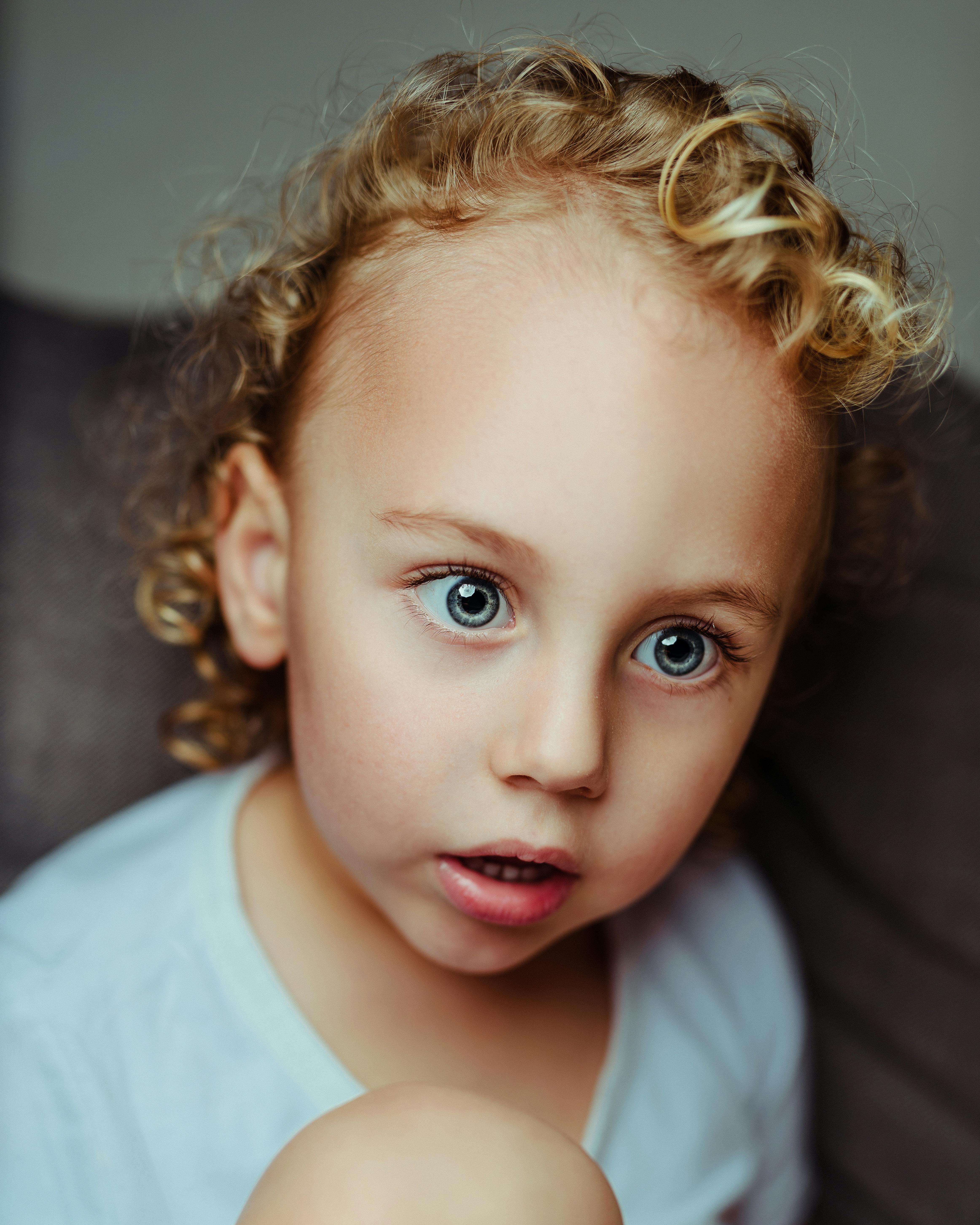 Toddler Doing Shocked Expression · Free Stock Photo