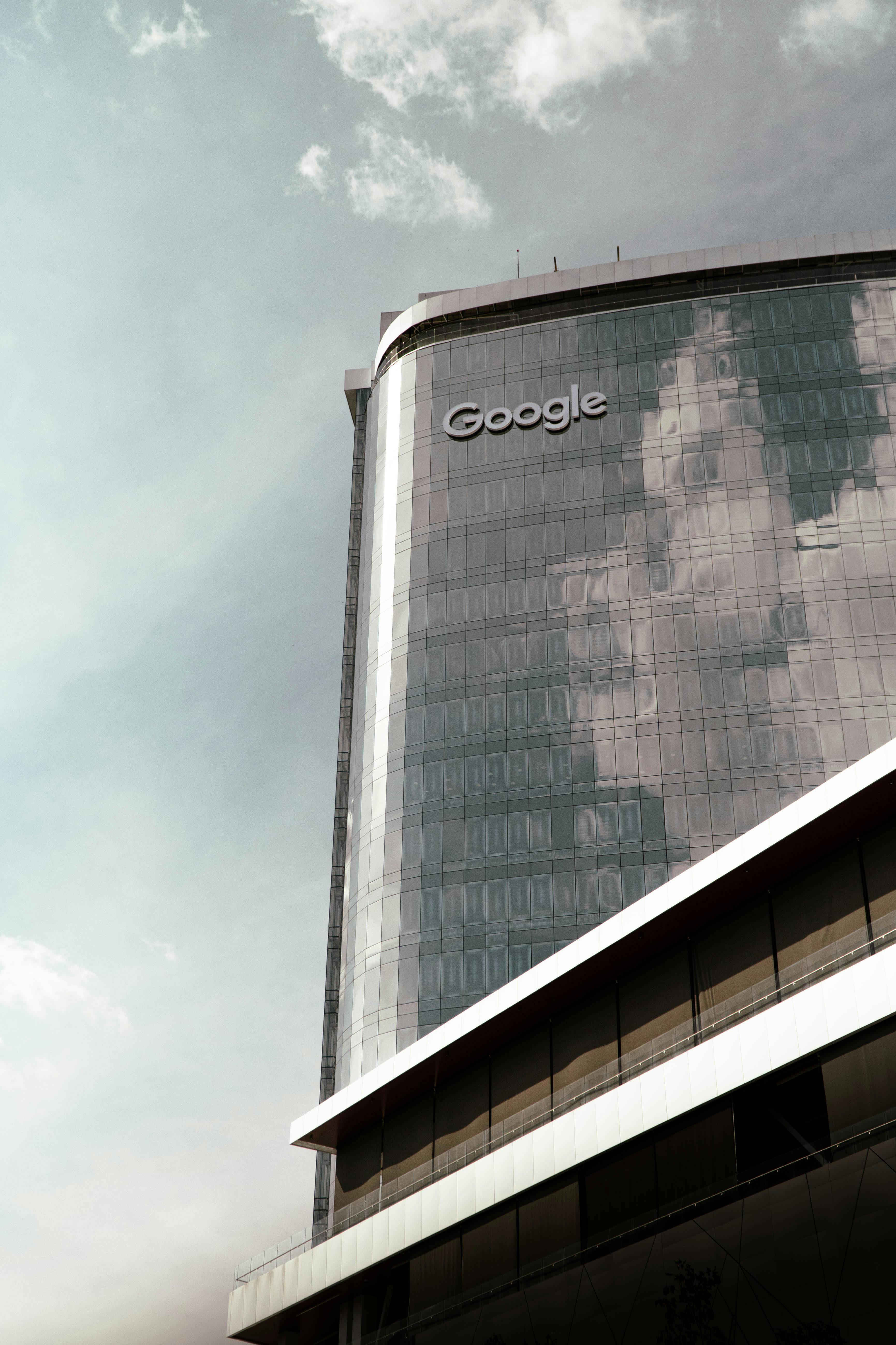 Low Angle Shot of the Google Office Skyscraper in San Salvador, El ...