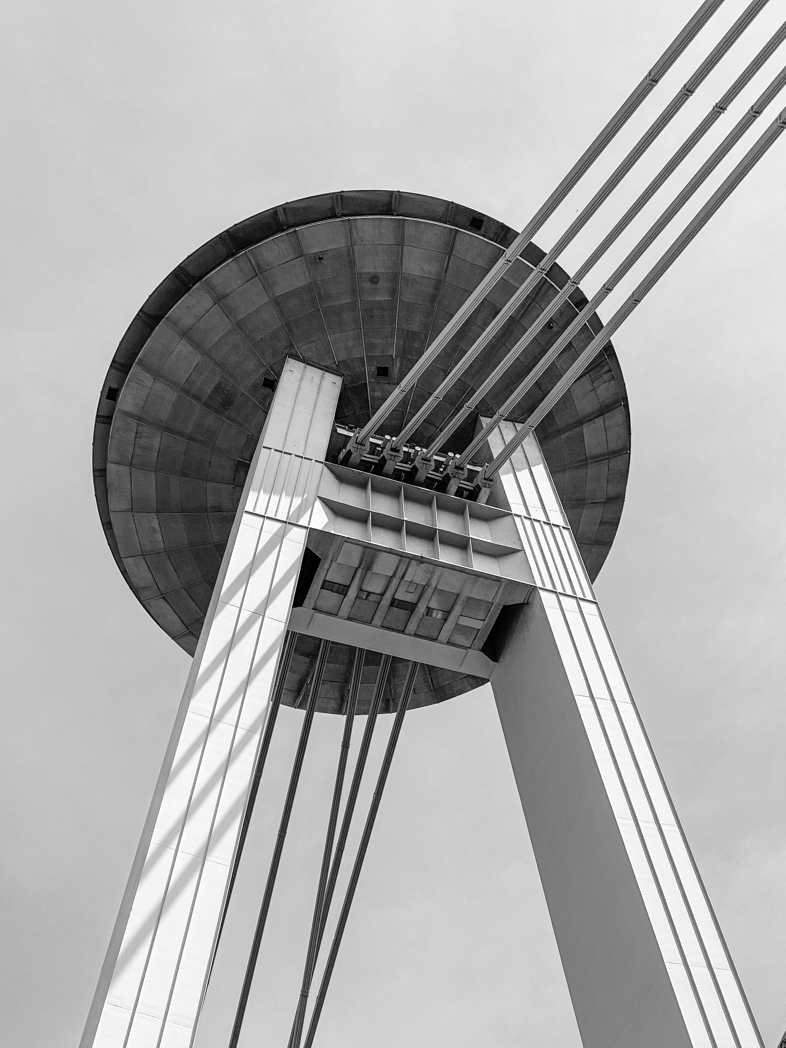 Ufo Observation Deck on SNP Bridge in Bratislava · Free Stock Photo