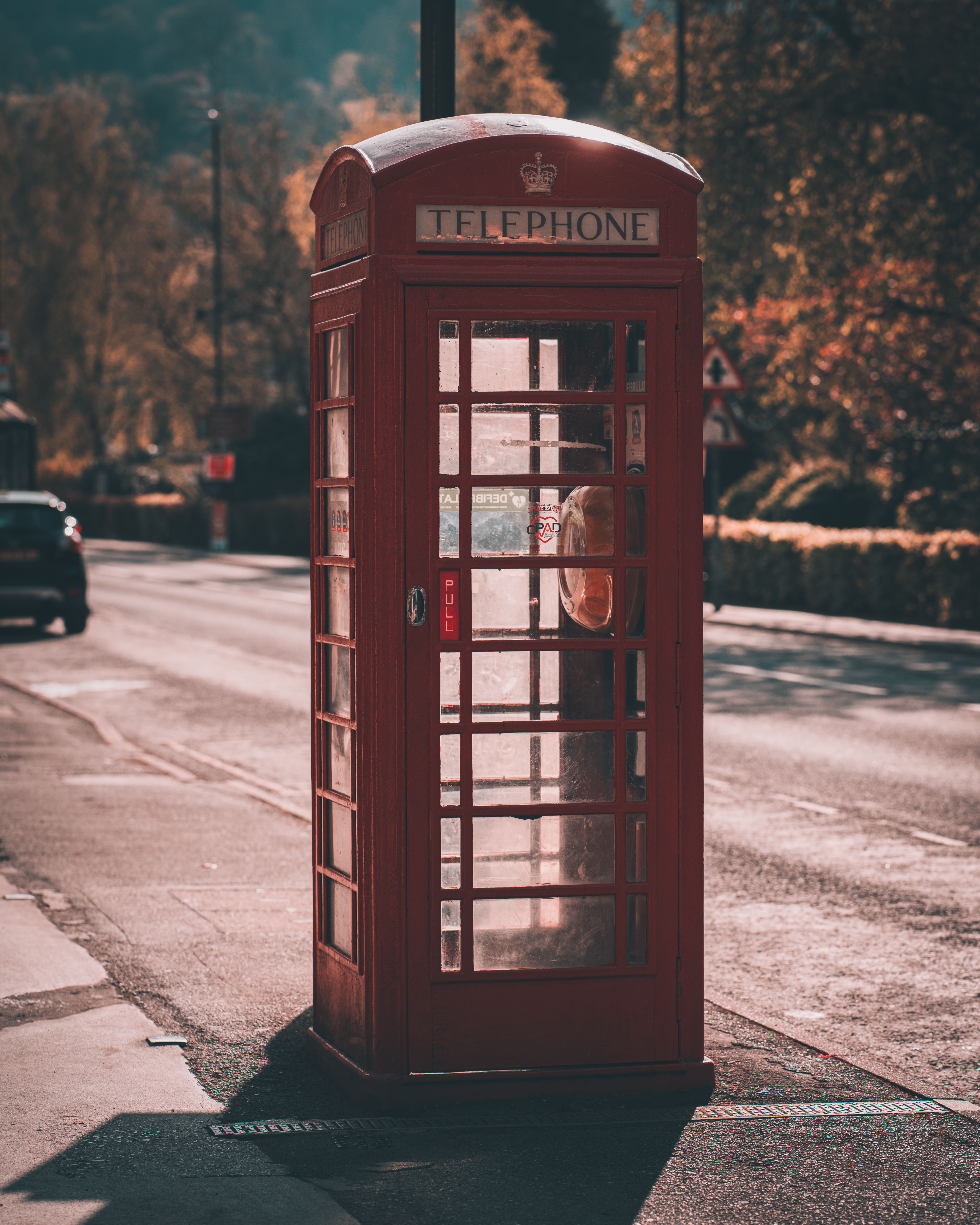 Phone Booth on Street · Free Stock Photo