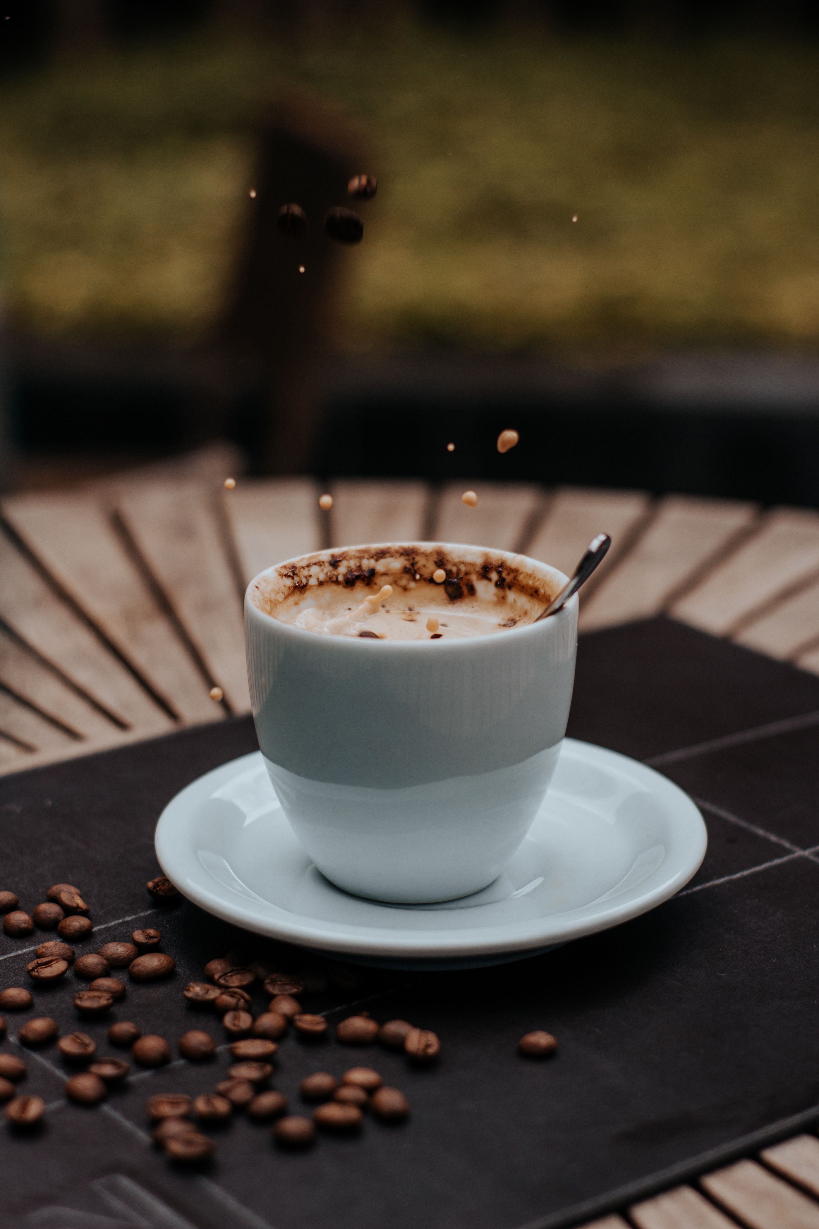 Cup of Coffee on Plate · Free Stock Photo