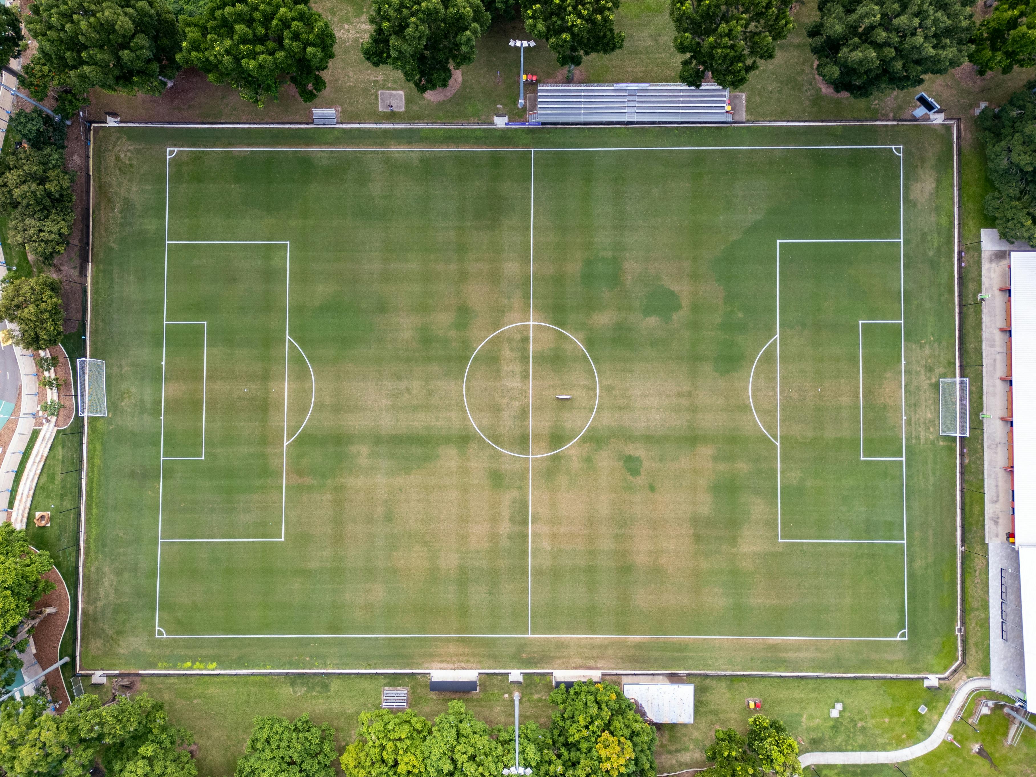 Aerial Photography of a Football Stadium · Free Stock Photo