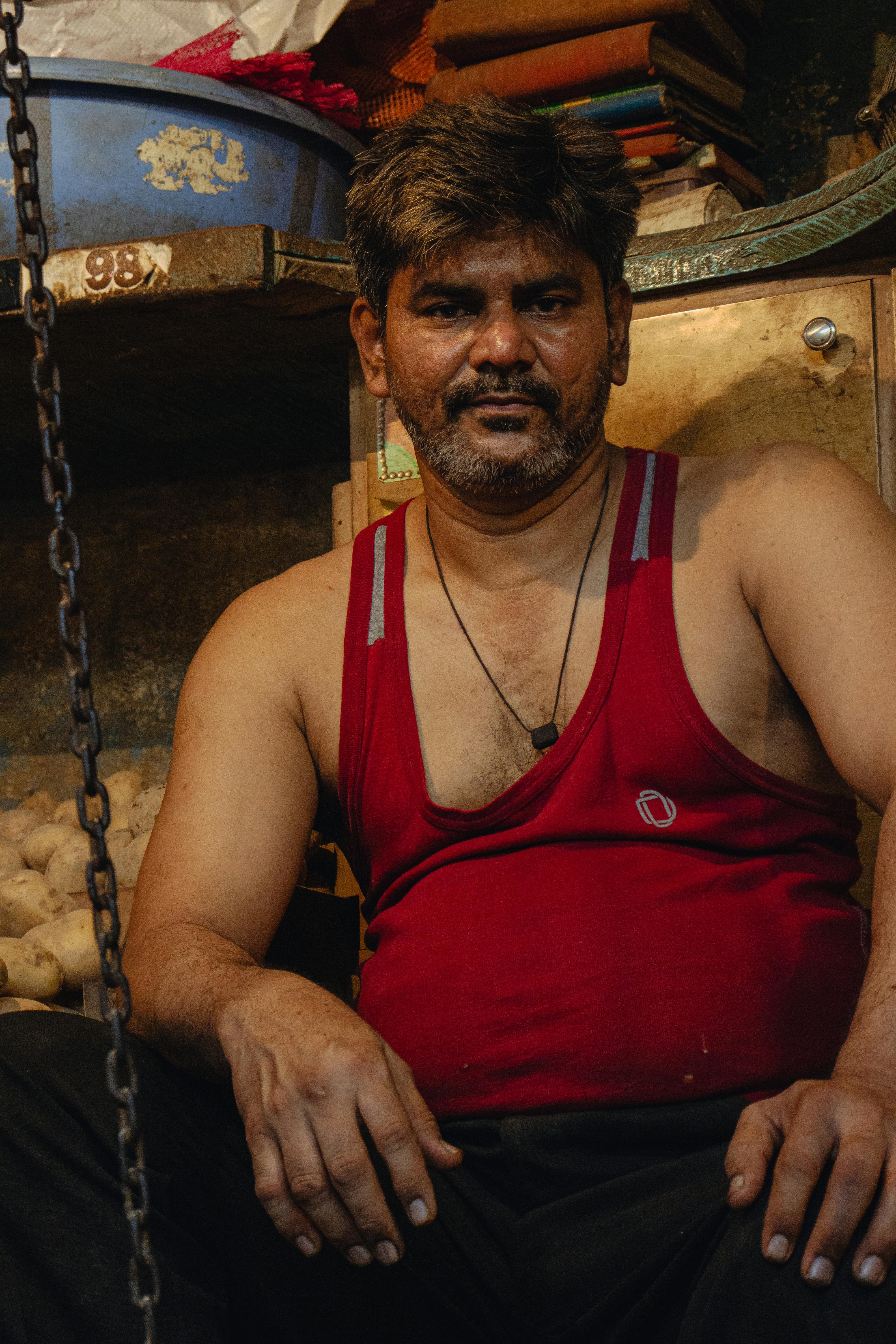 Vegetable Shopkeeper · Free Stock Photo