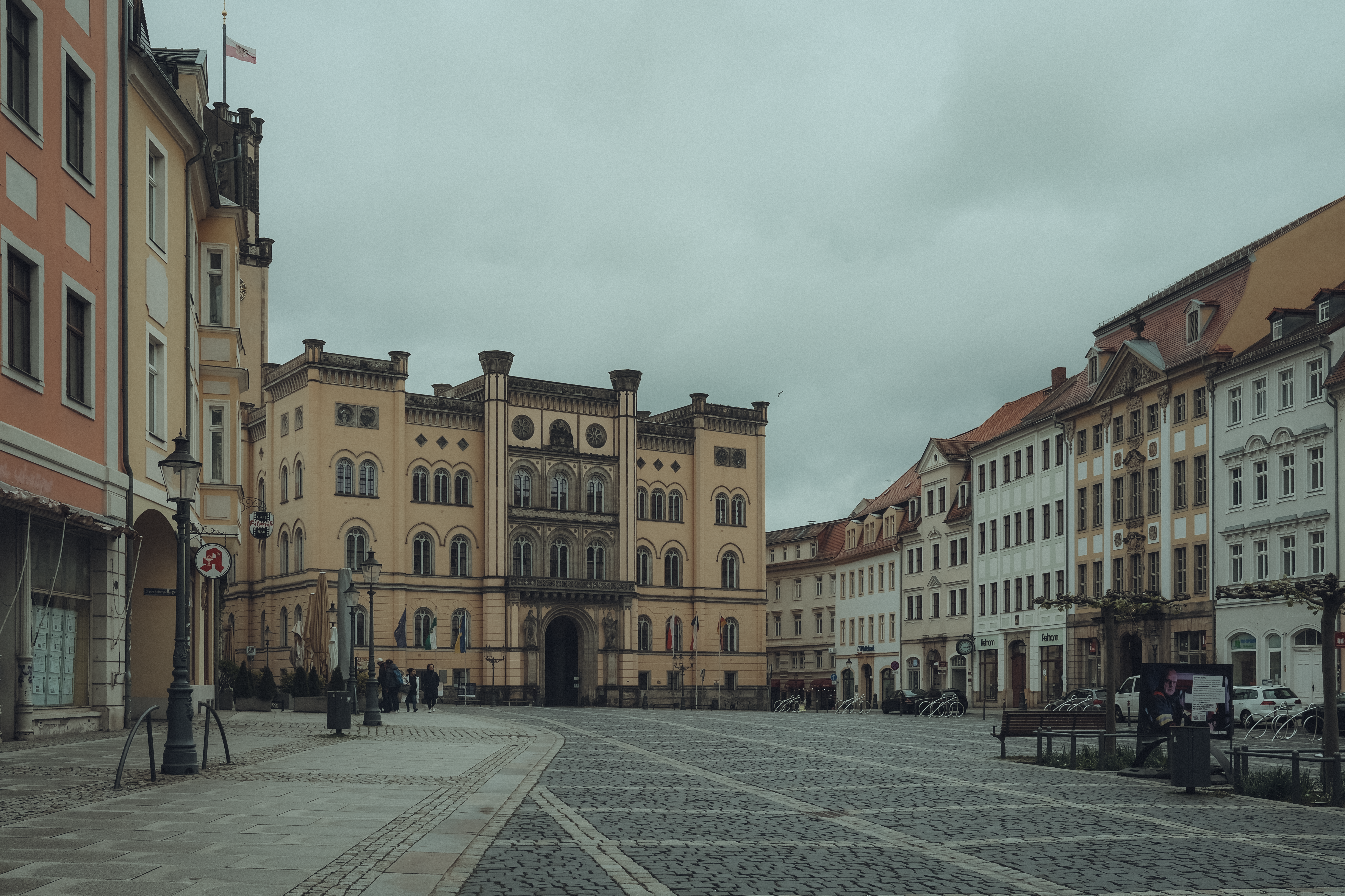 Square in a Town in Germany · Free Stock Photo