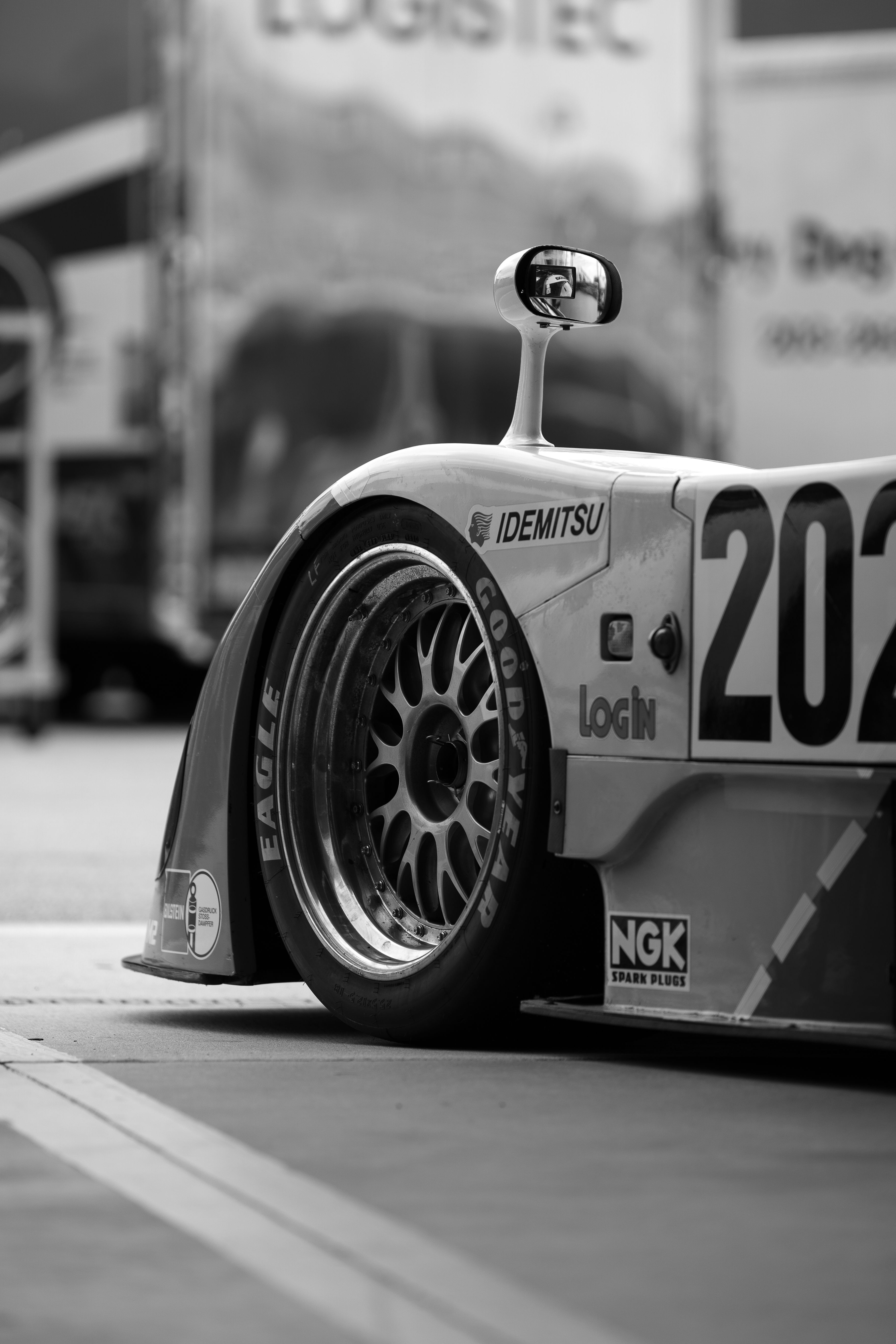 Wheel of Mazda 787B · Free Stock Photo