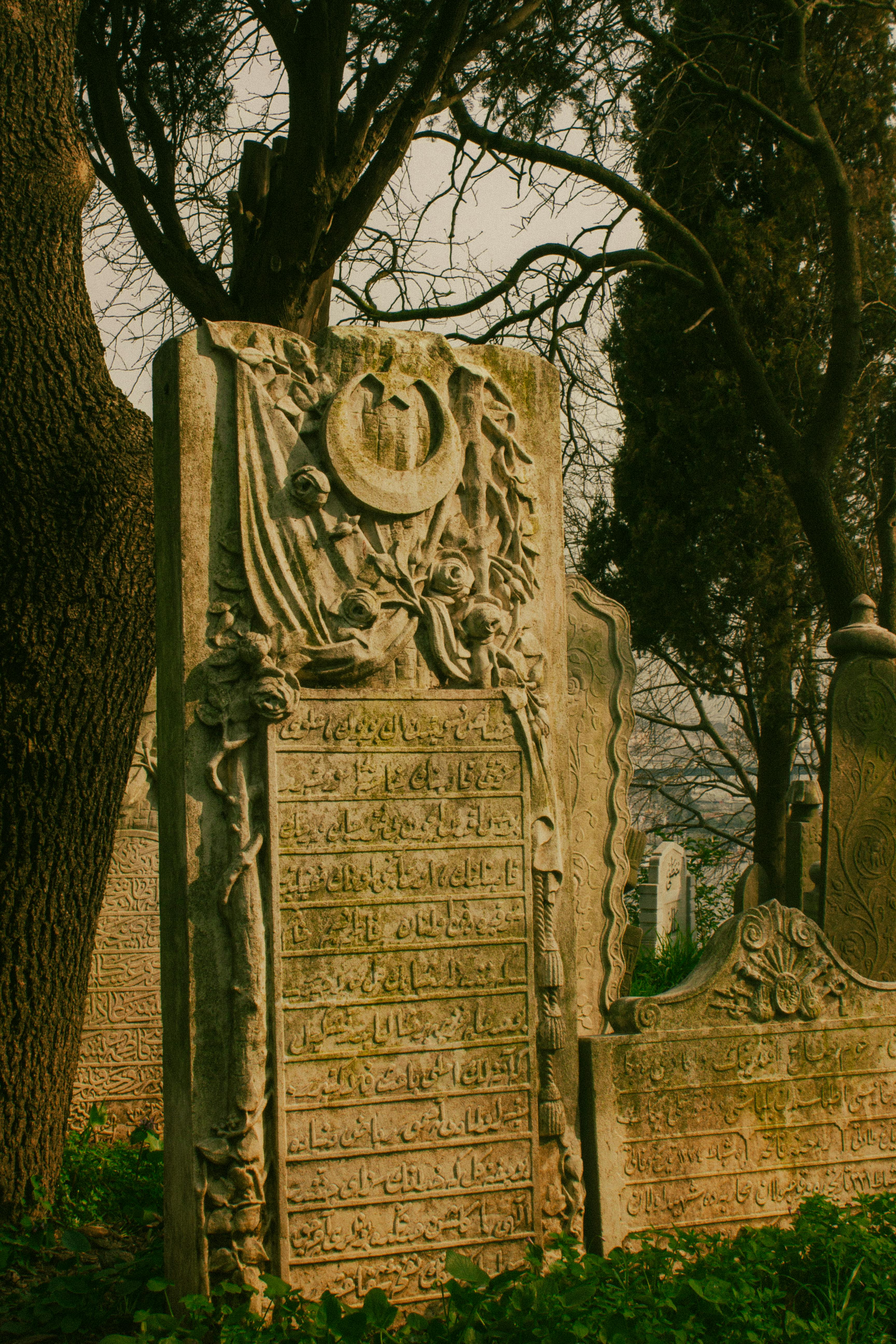 Gravestone at Muslim Cemetery · Free Stock Photo