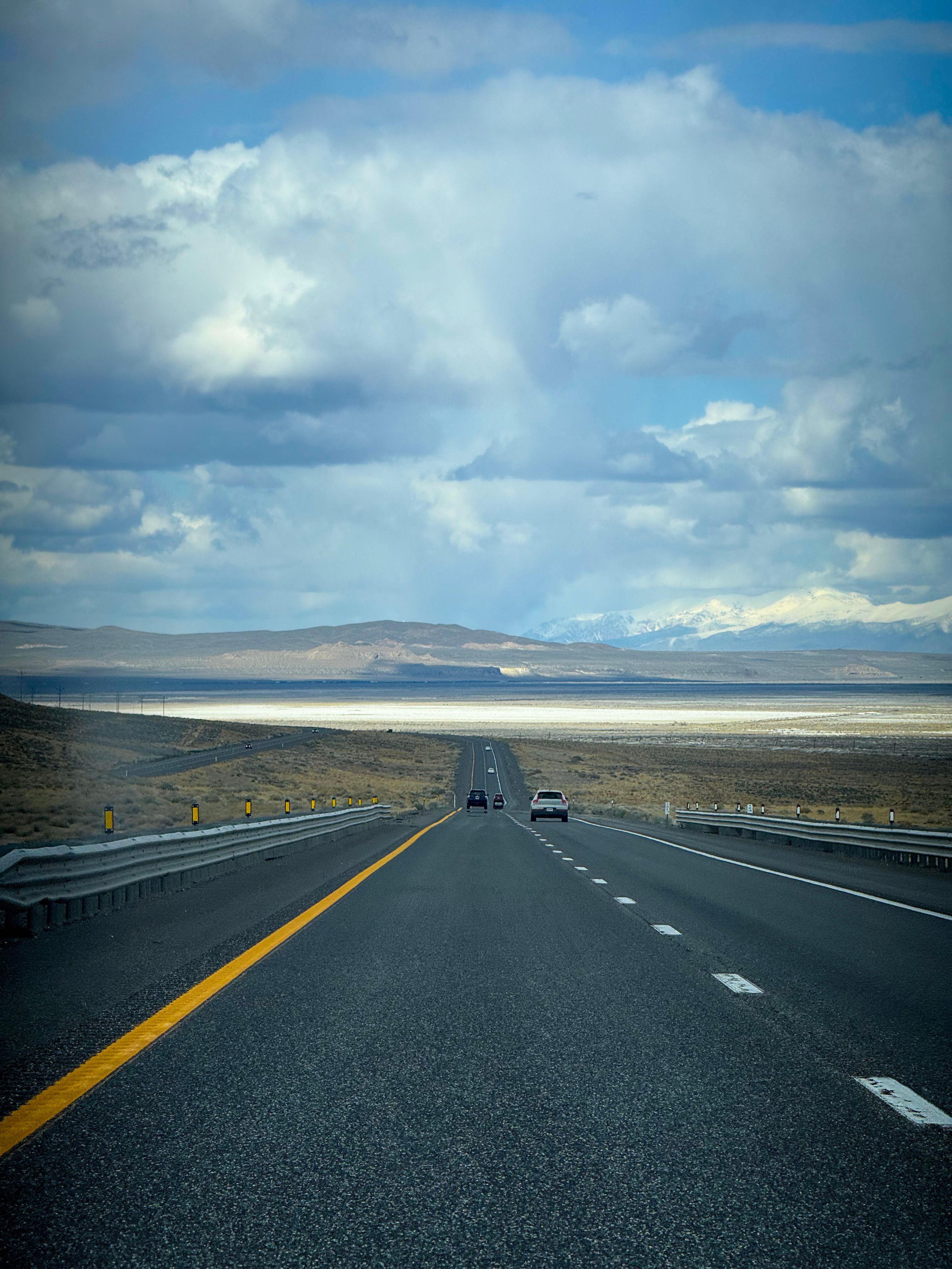 Straight Road on Plain Landscape · Free Stock Photo