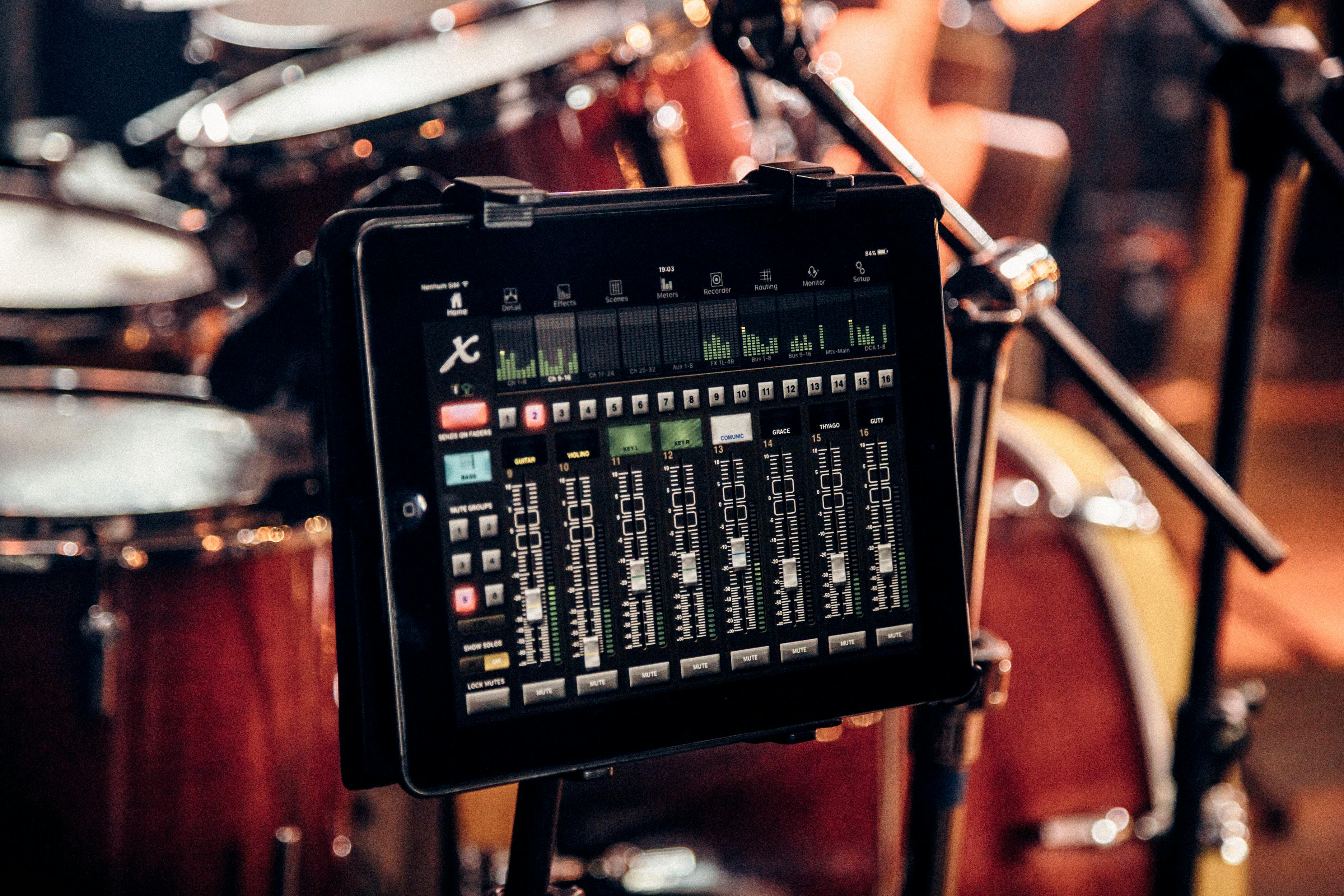 Sound Recording Device Screen · Free Stock Photo