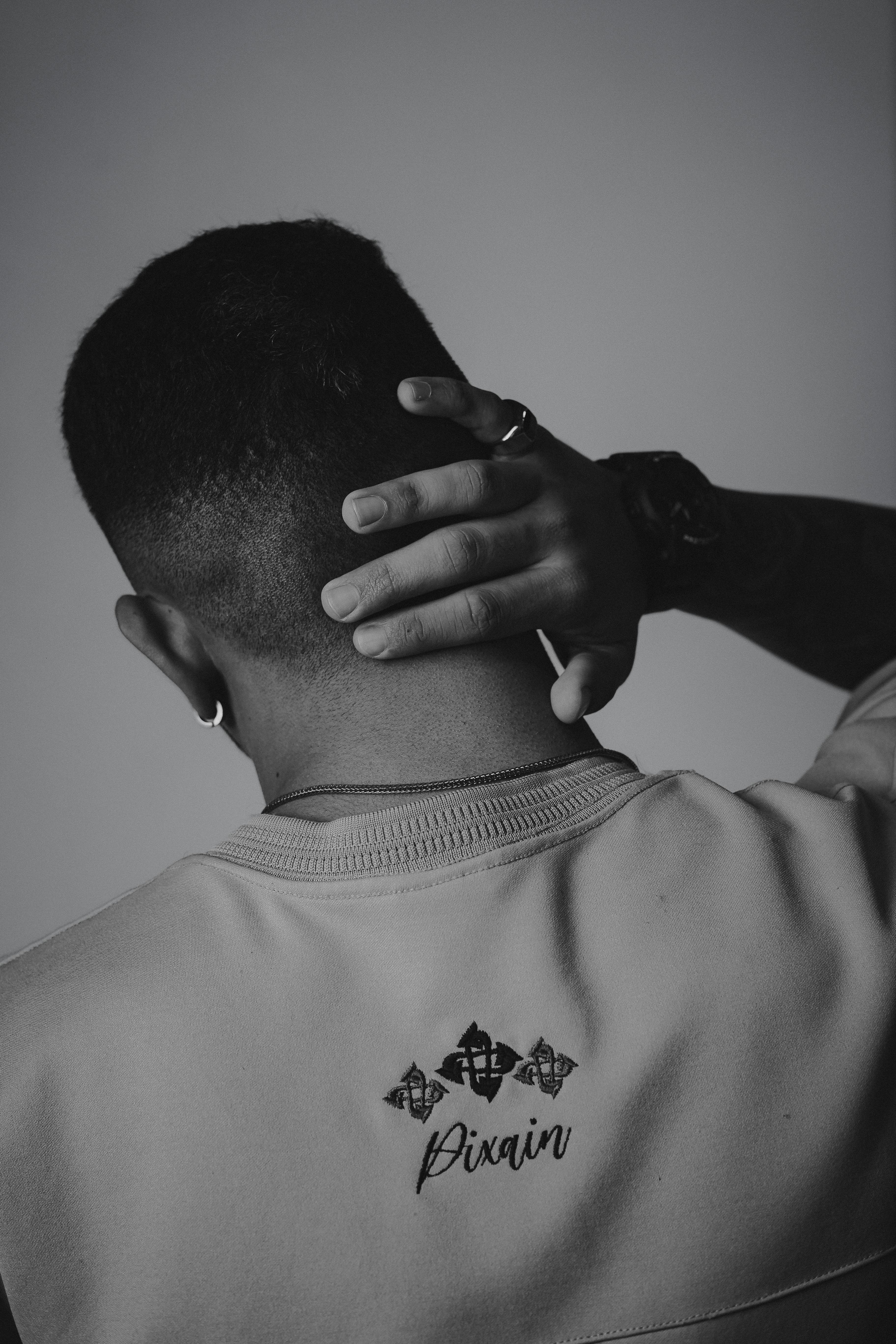 Back View of Man Scratching Head · Free Stock Photo