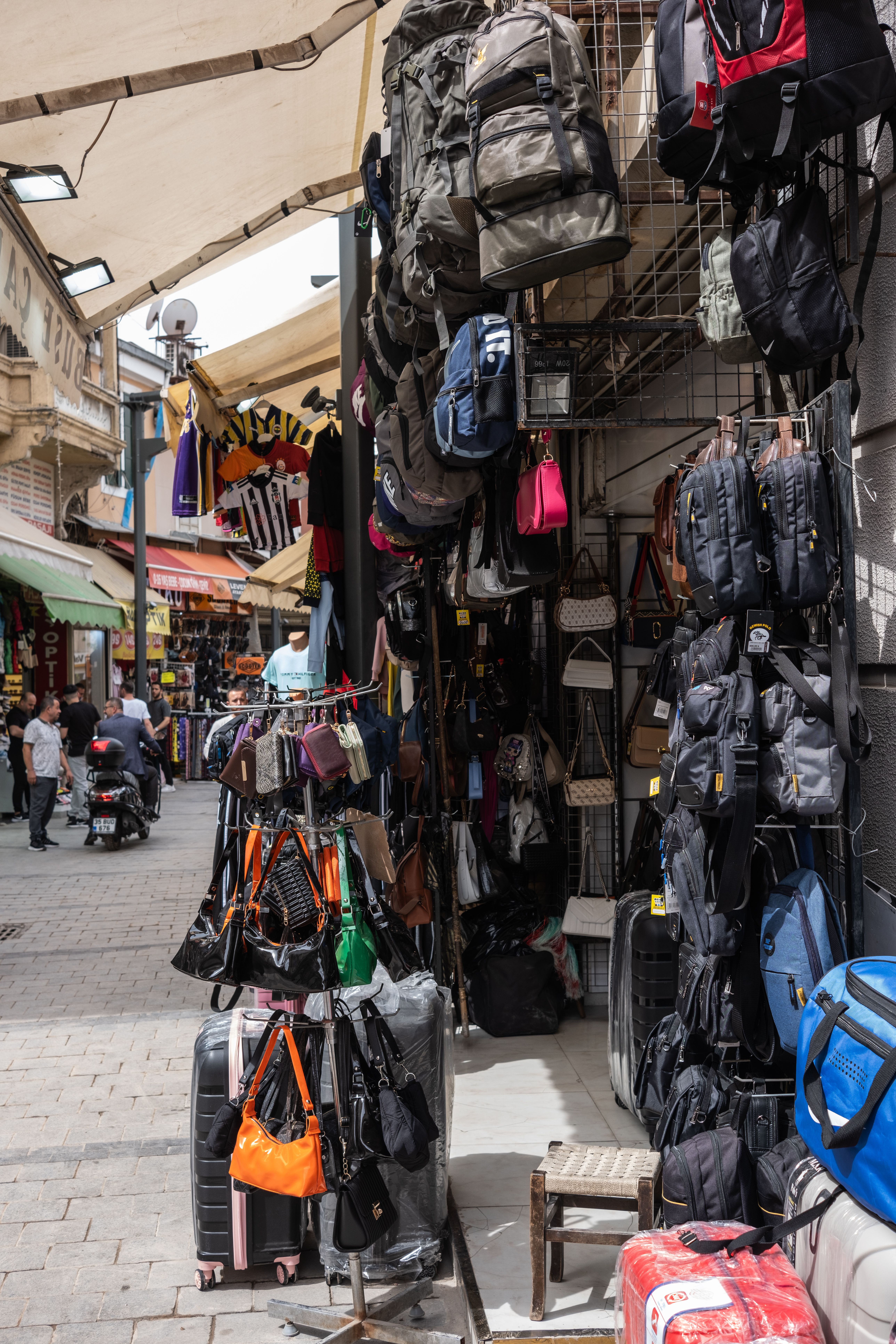 View of a Market Street in a City · Free Stock Photo