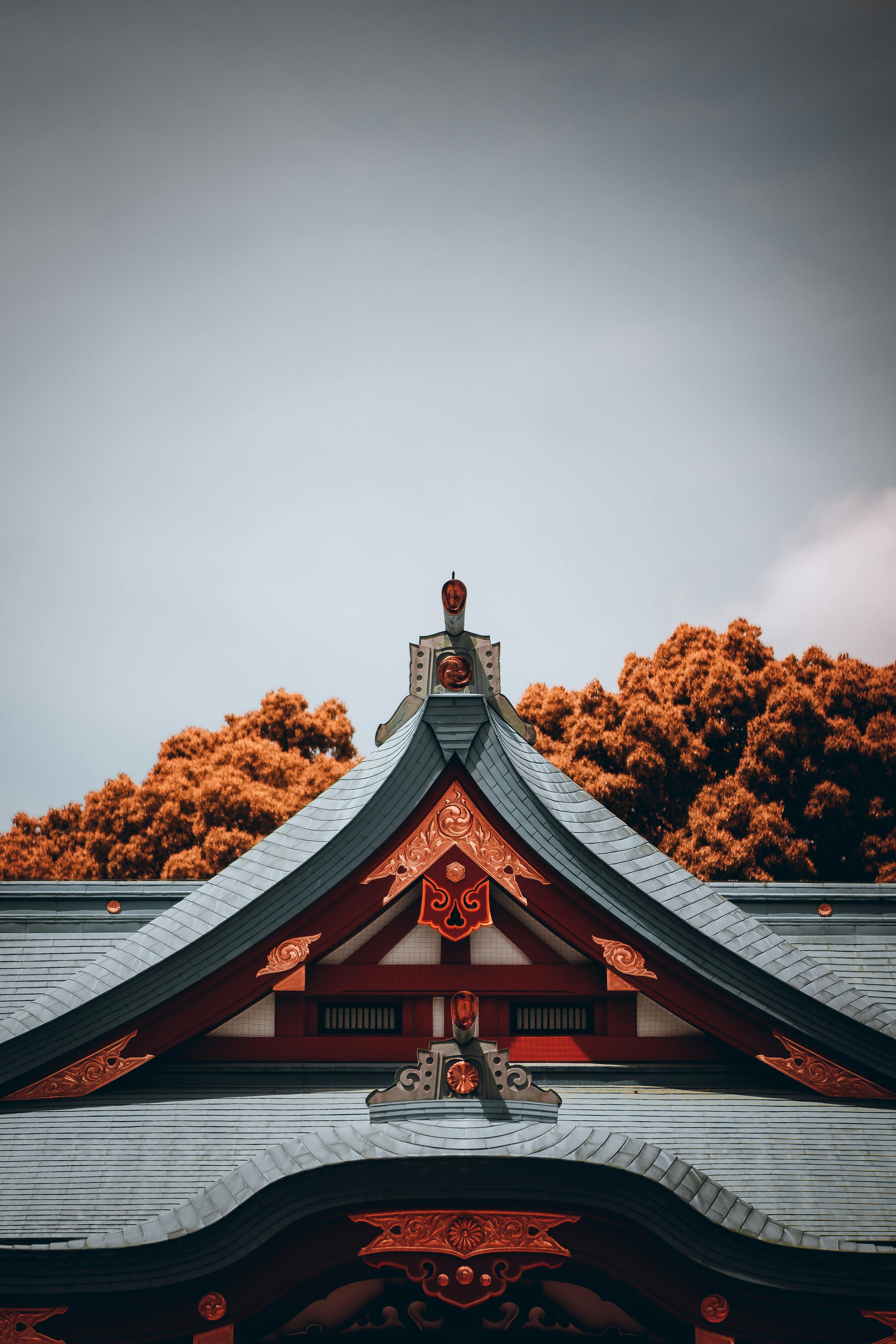 Tokyo Tower Behind Black and White Dojo Building during Daytime · Free ...