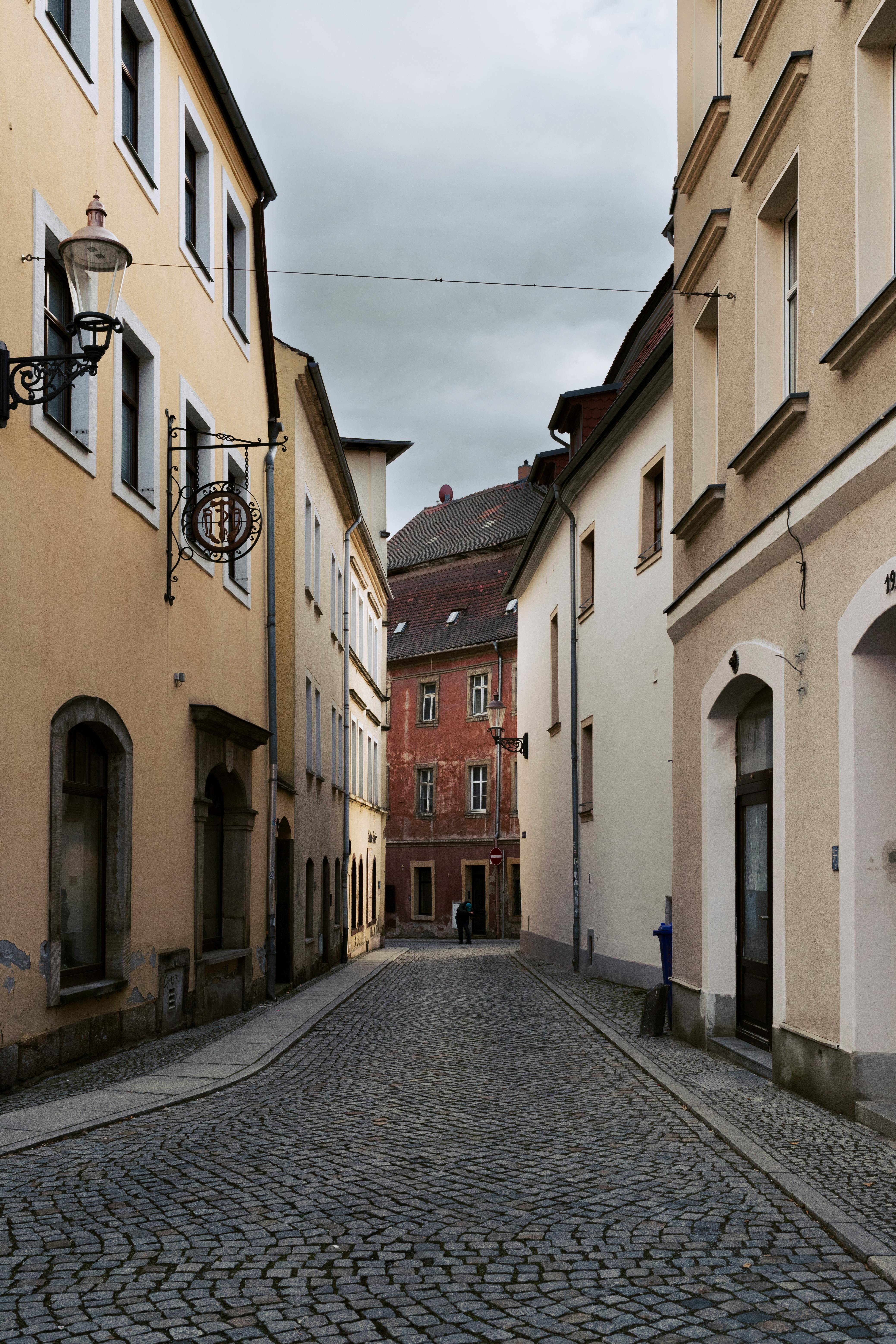 Old Town Street in Zittau · Free Stock Photo