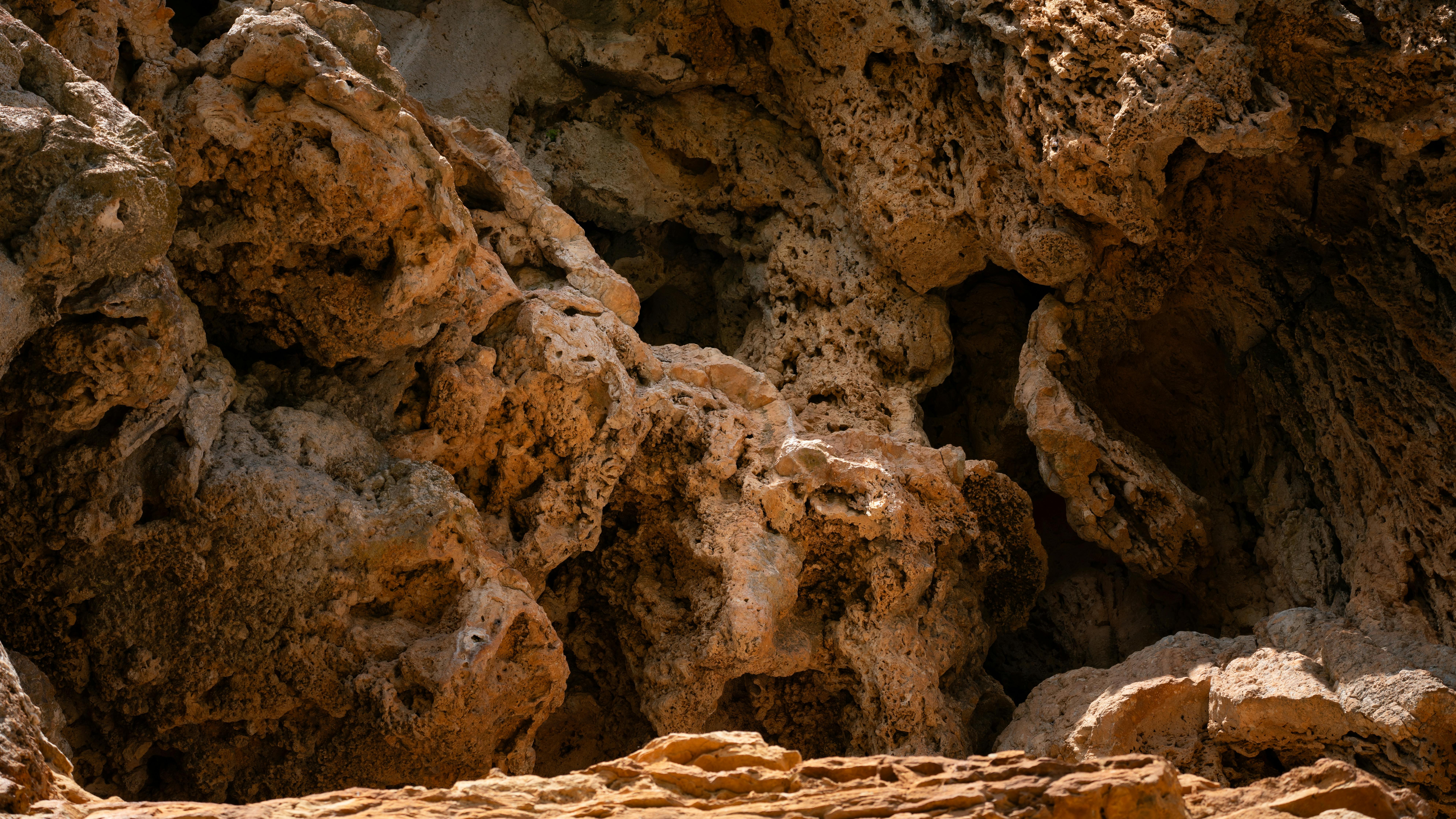 Barren Rocks on Desert · Free Stock Photo