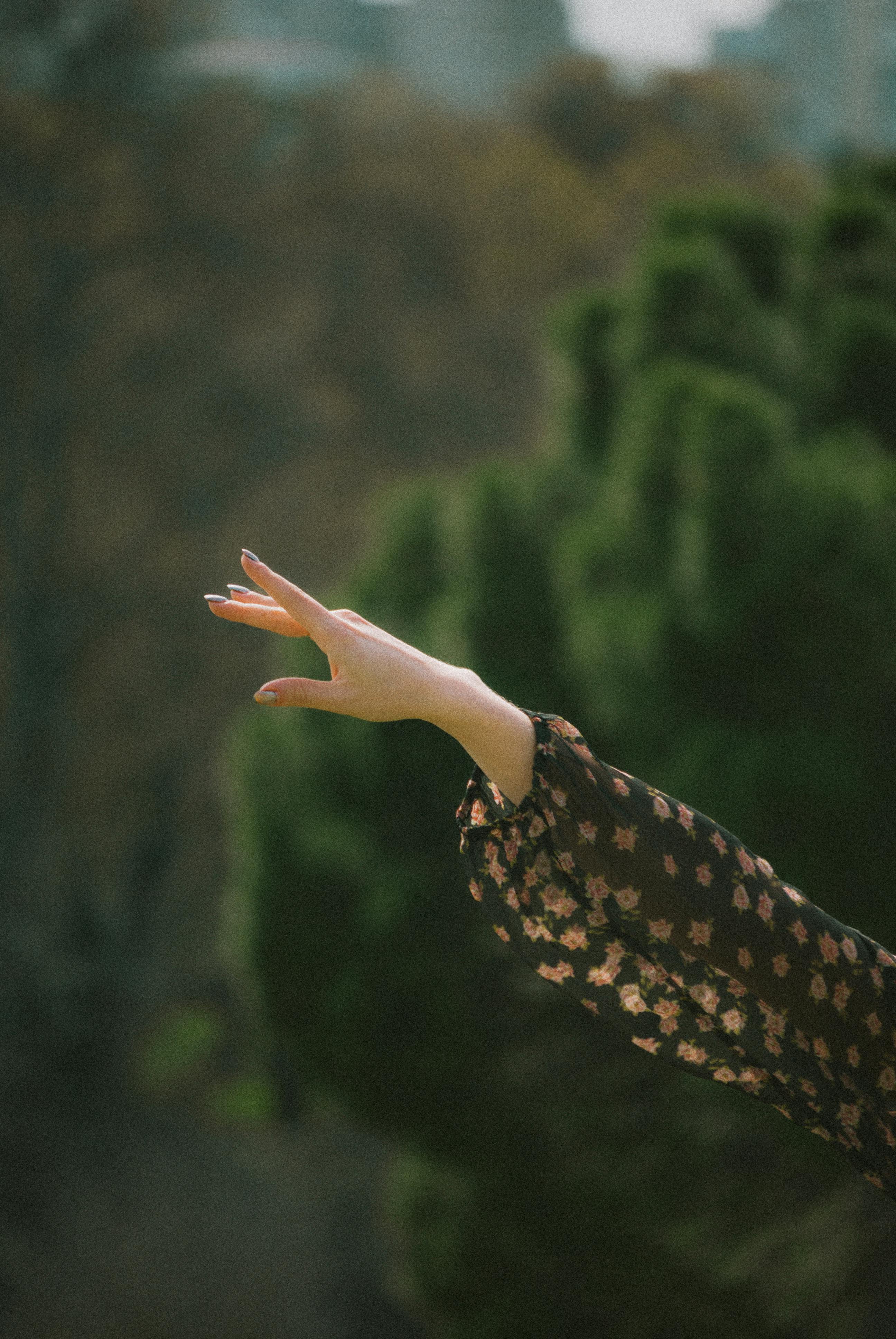 Woman Hand Raised · Free Stock Photo