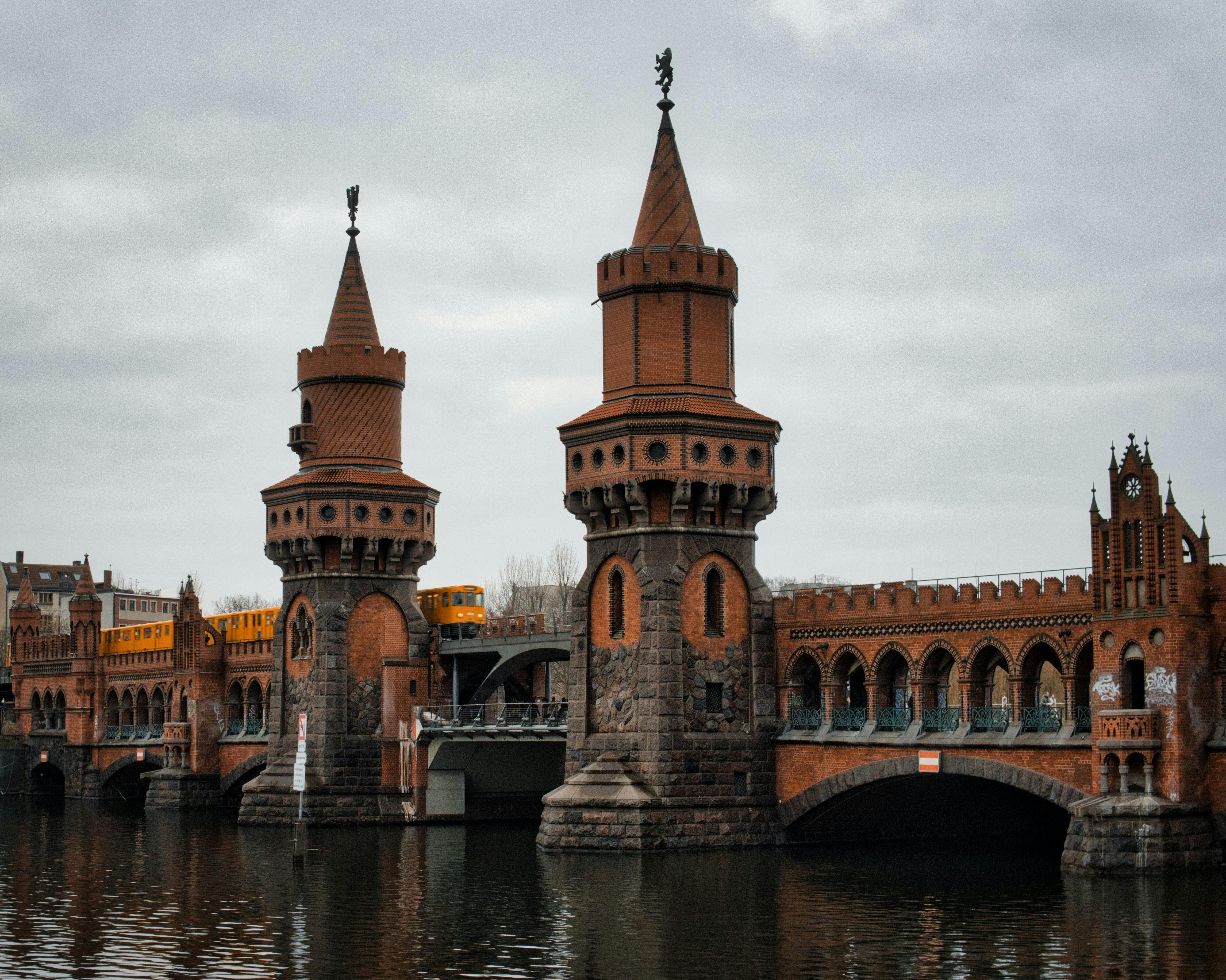 Brick Gothic Oberbaum Bridge in Berlin · Free Stock Photo