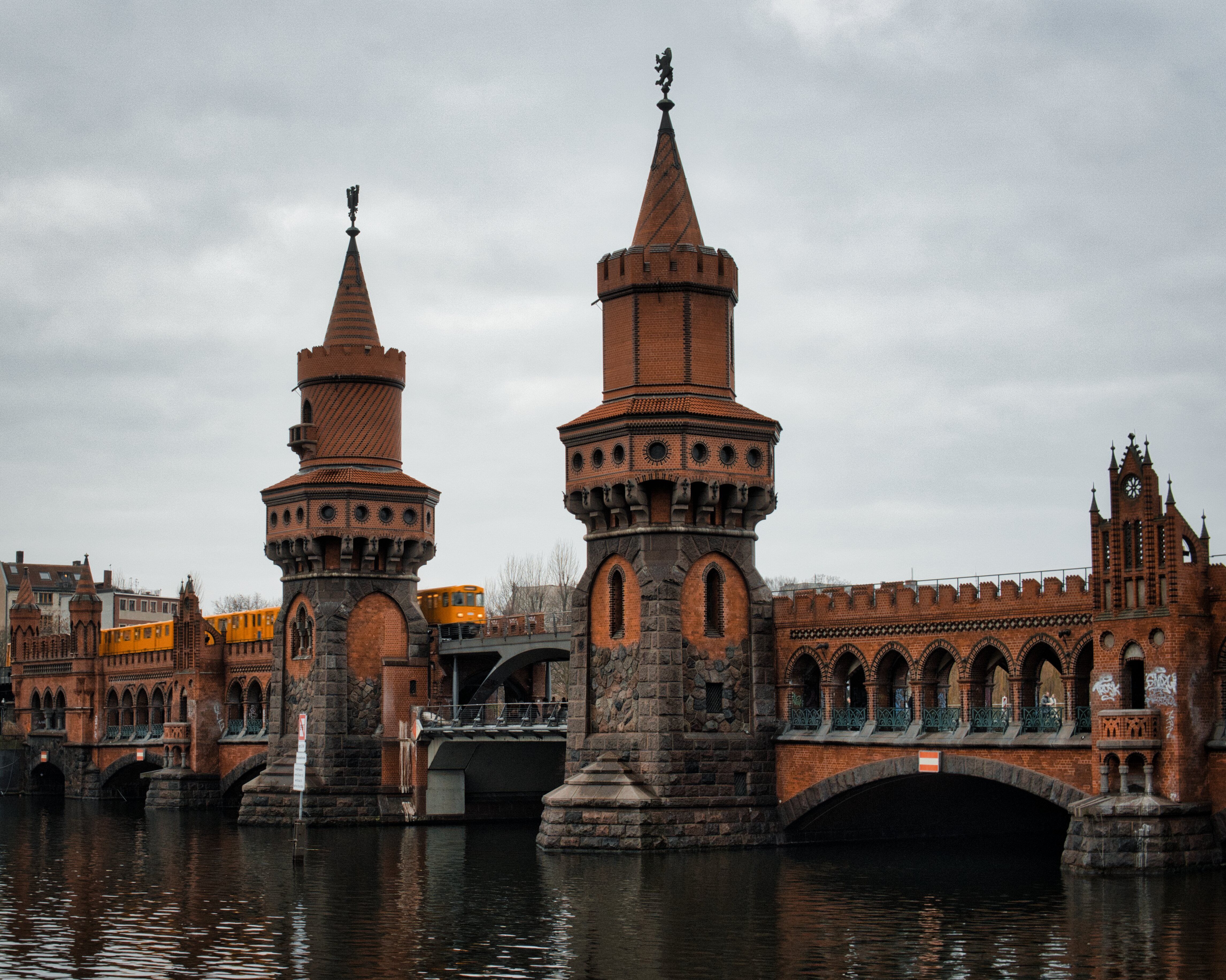 Brick Gothic Oberbaum Bridge in Berlin · Free Stock Photo