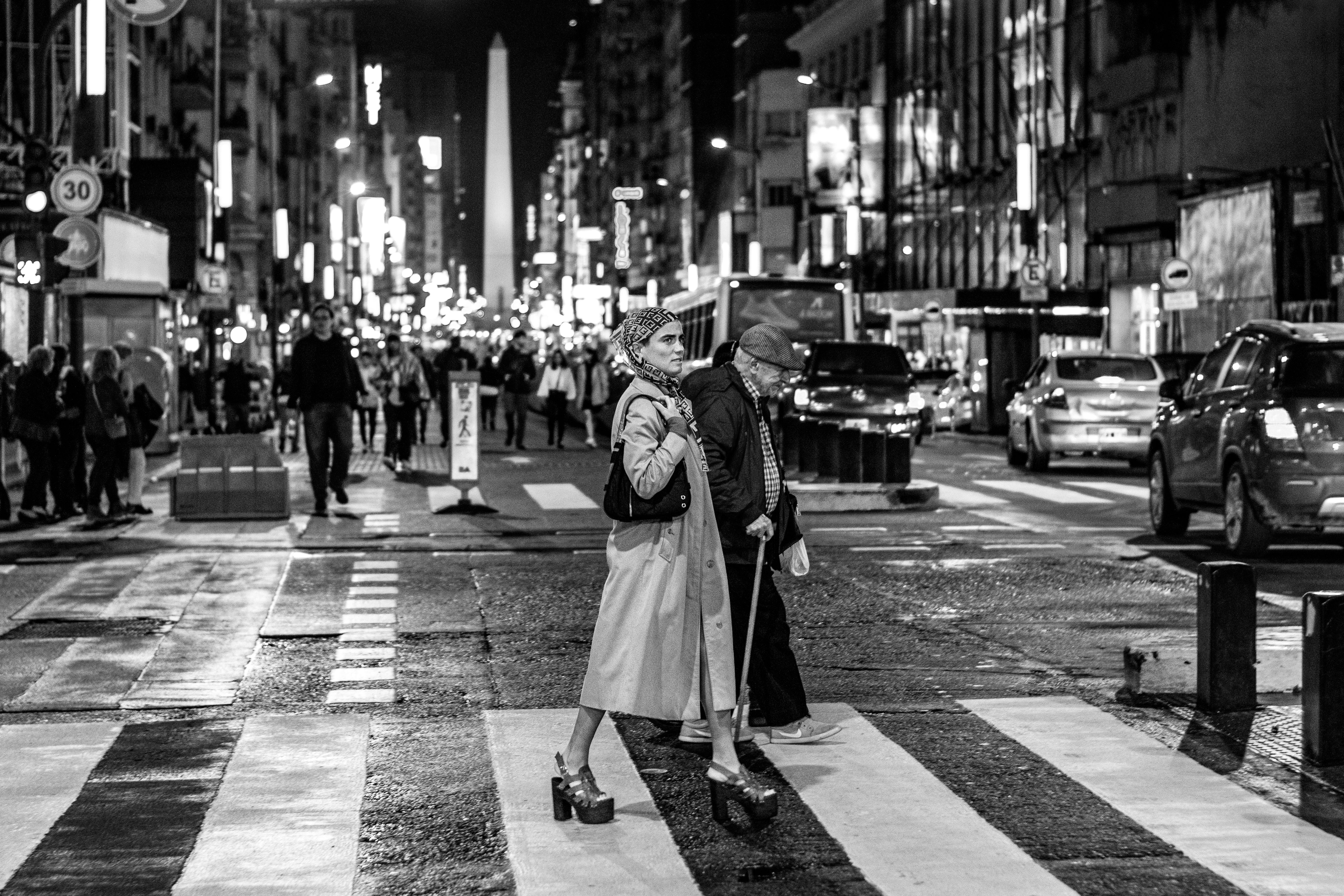 Time Lapse Photography of People Walking on Pedestrian Lane · Free ...