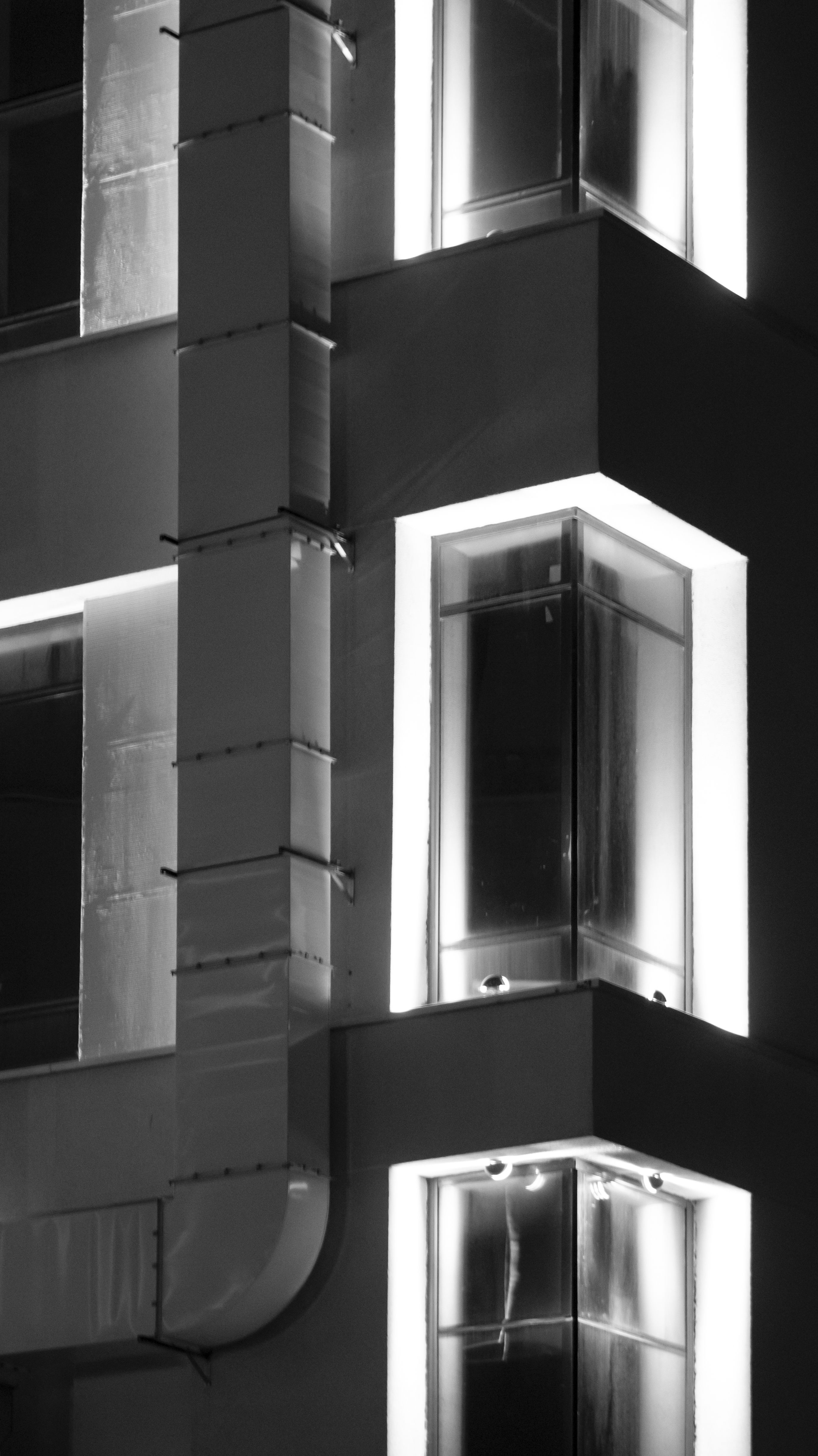 Ventilation Duct on the Building Facade · Free Stock Photo