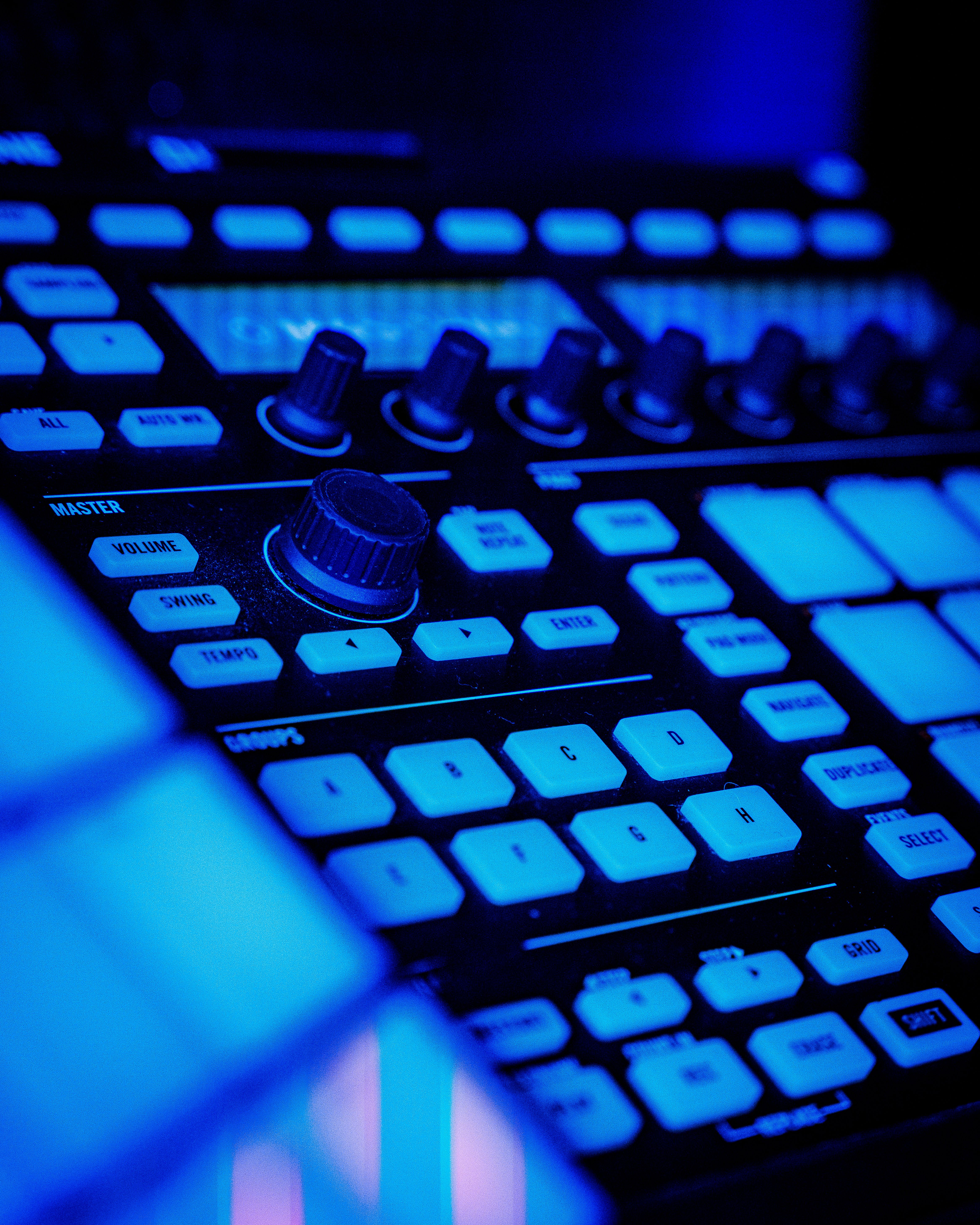 Vue D'une Boîte à Rythmes Sampler Maschine Mk2 De Native Instruments ...