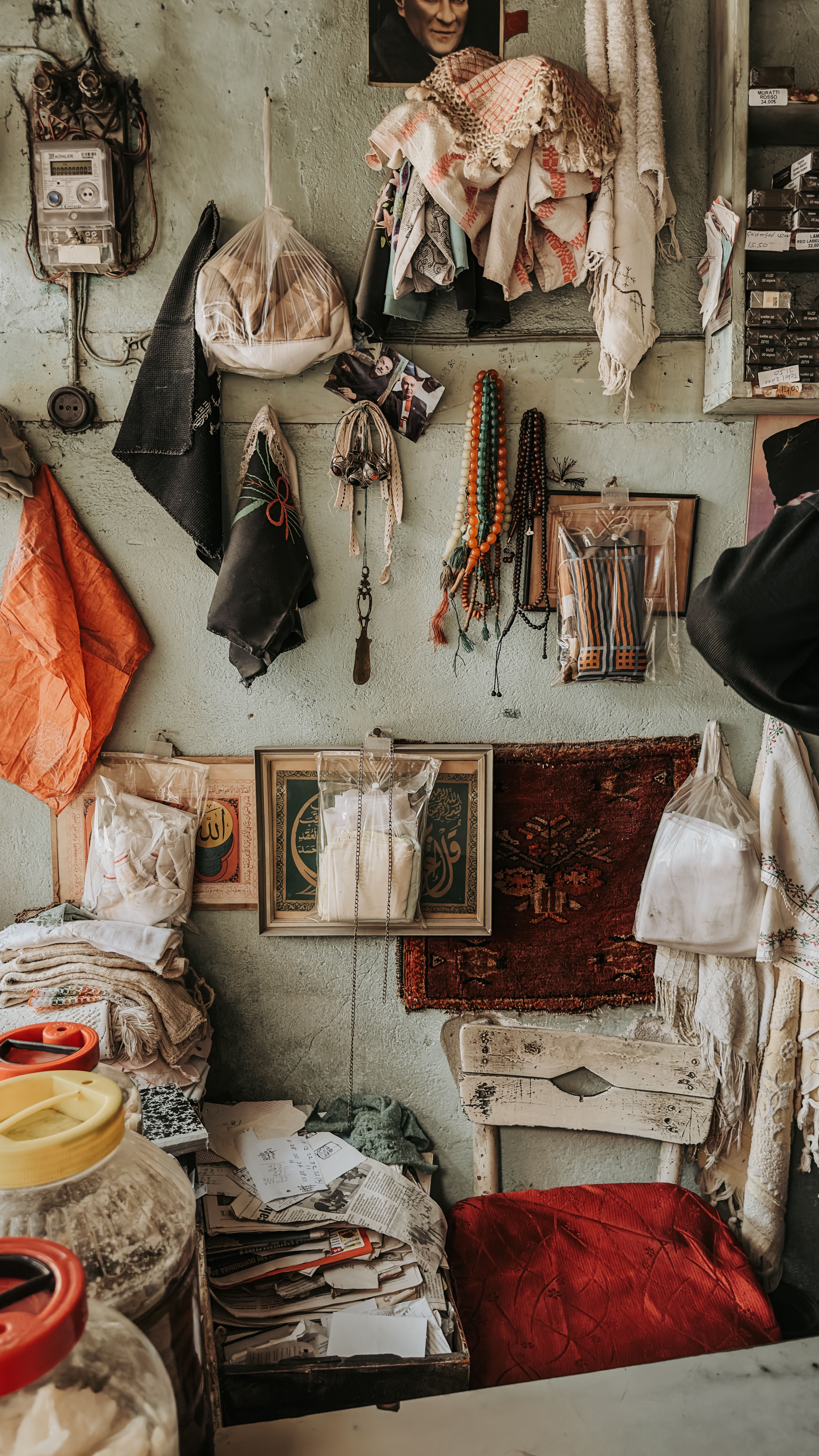 Antique Items on Wall · Free Stock Photo
