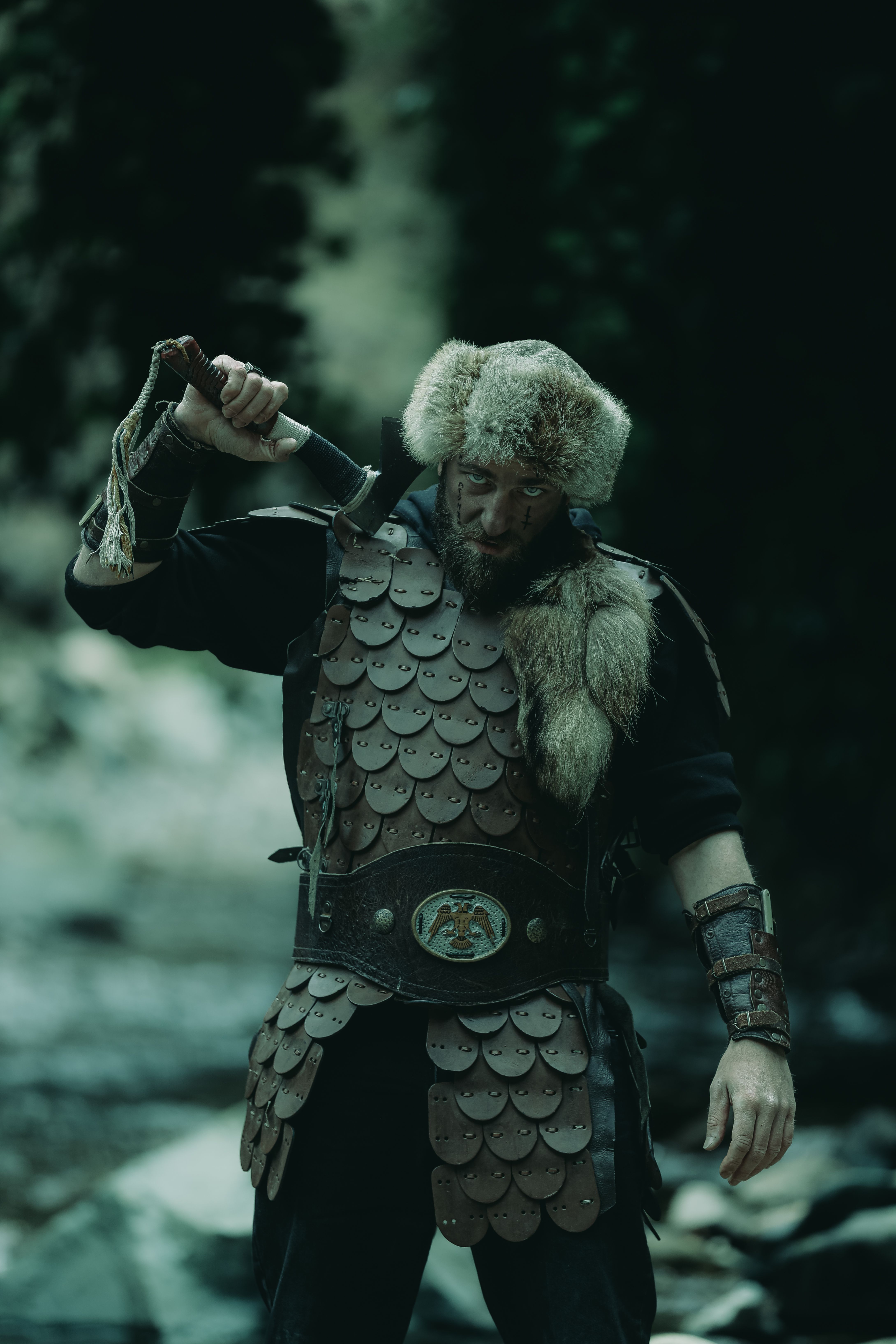 Man in Costume of Warrior · Free Stock Photo
