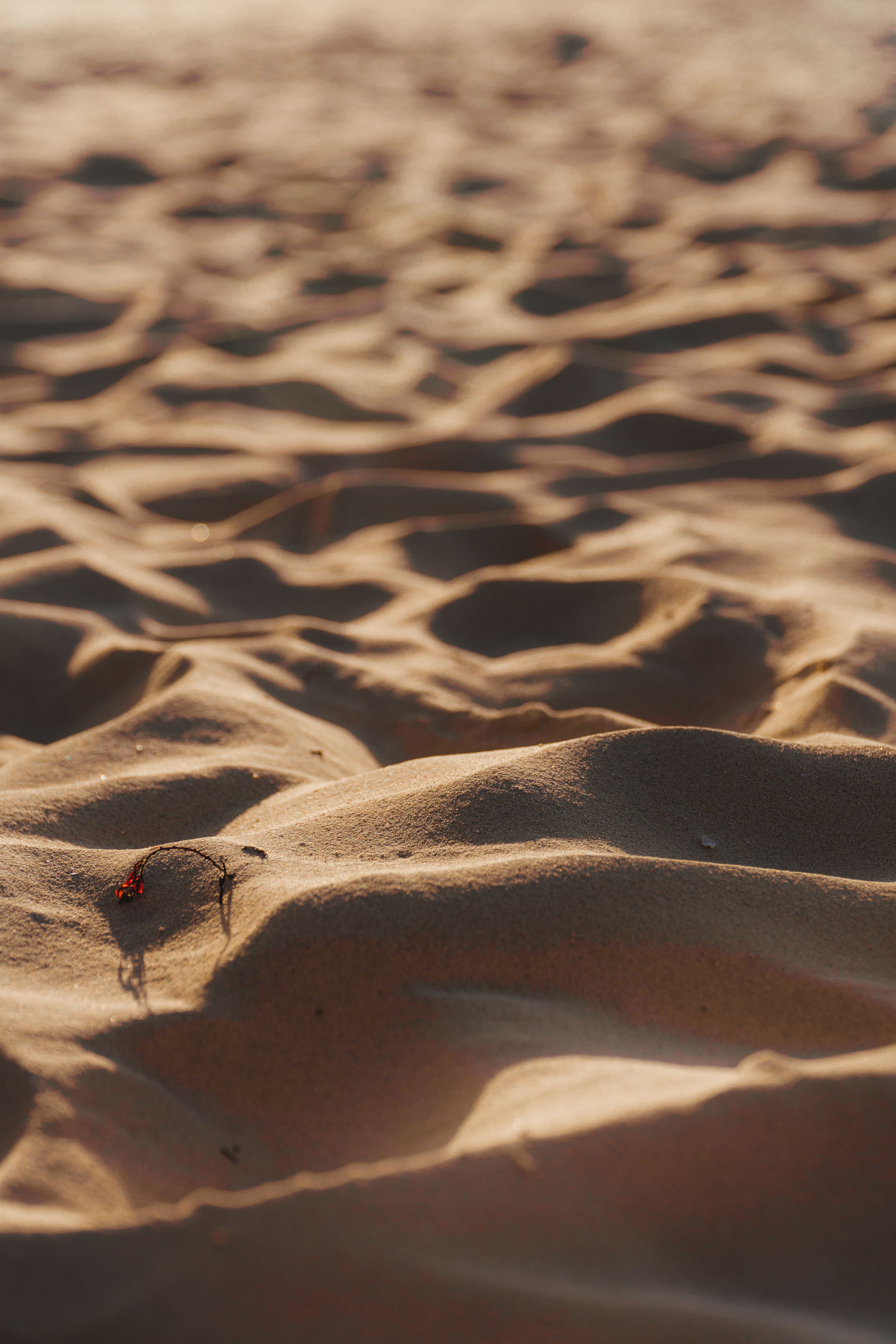 Sunlight Falling on Sand · Free Stock Photo