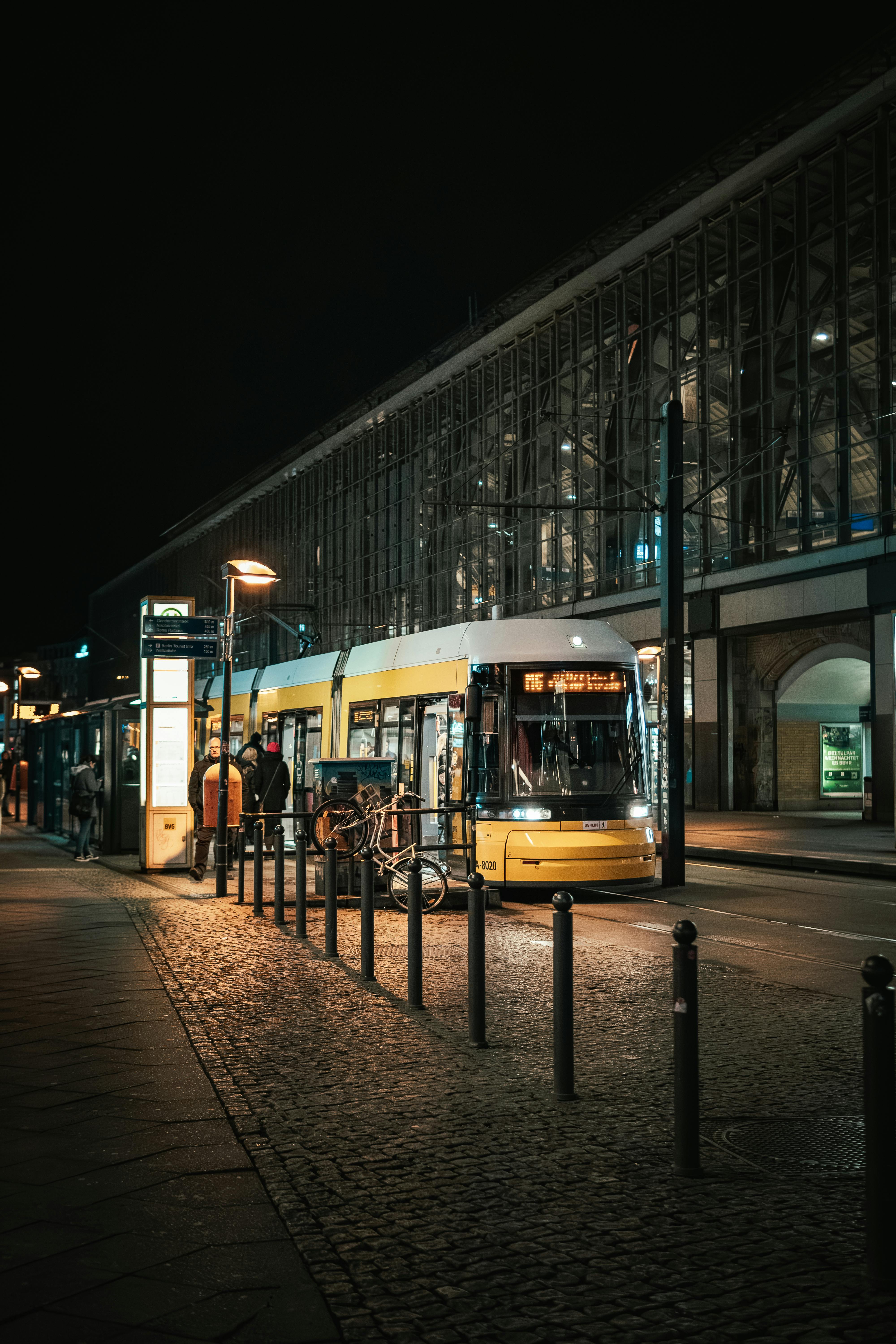 Tram on Alexander Platz in Berlin · Free Stock Photo