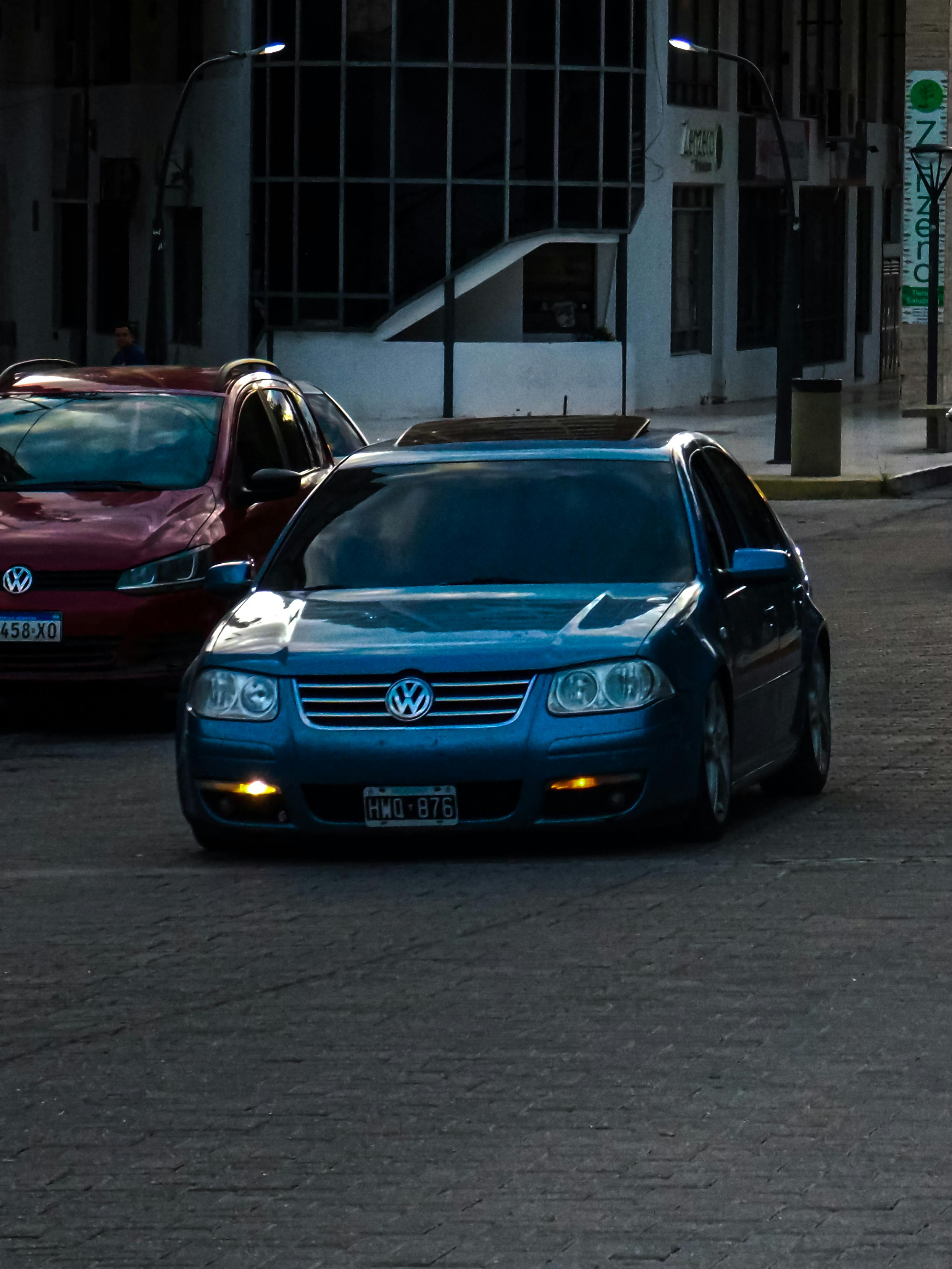 Lowered Volkswagen Bora with Sunroof · Free Stock Photo