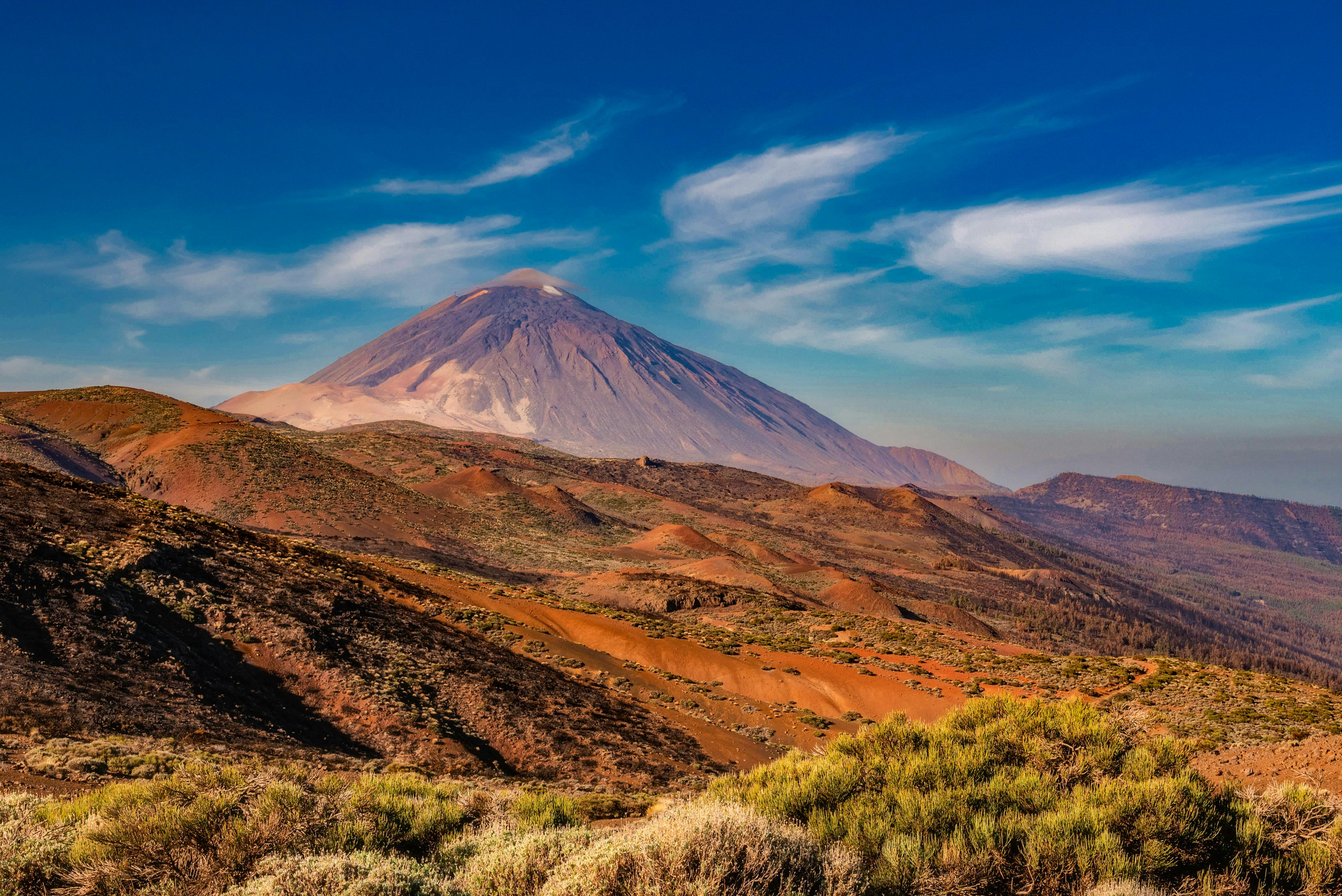 Volcano Teide in National Park on Tenerife Island · Free Stock Photo