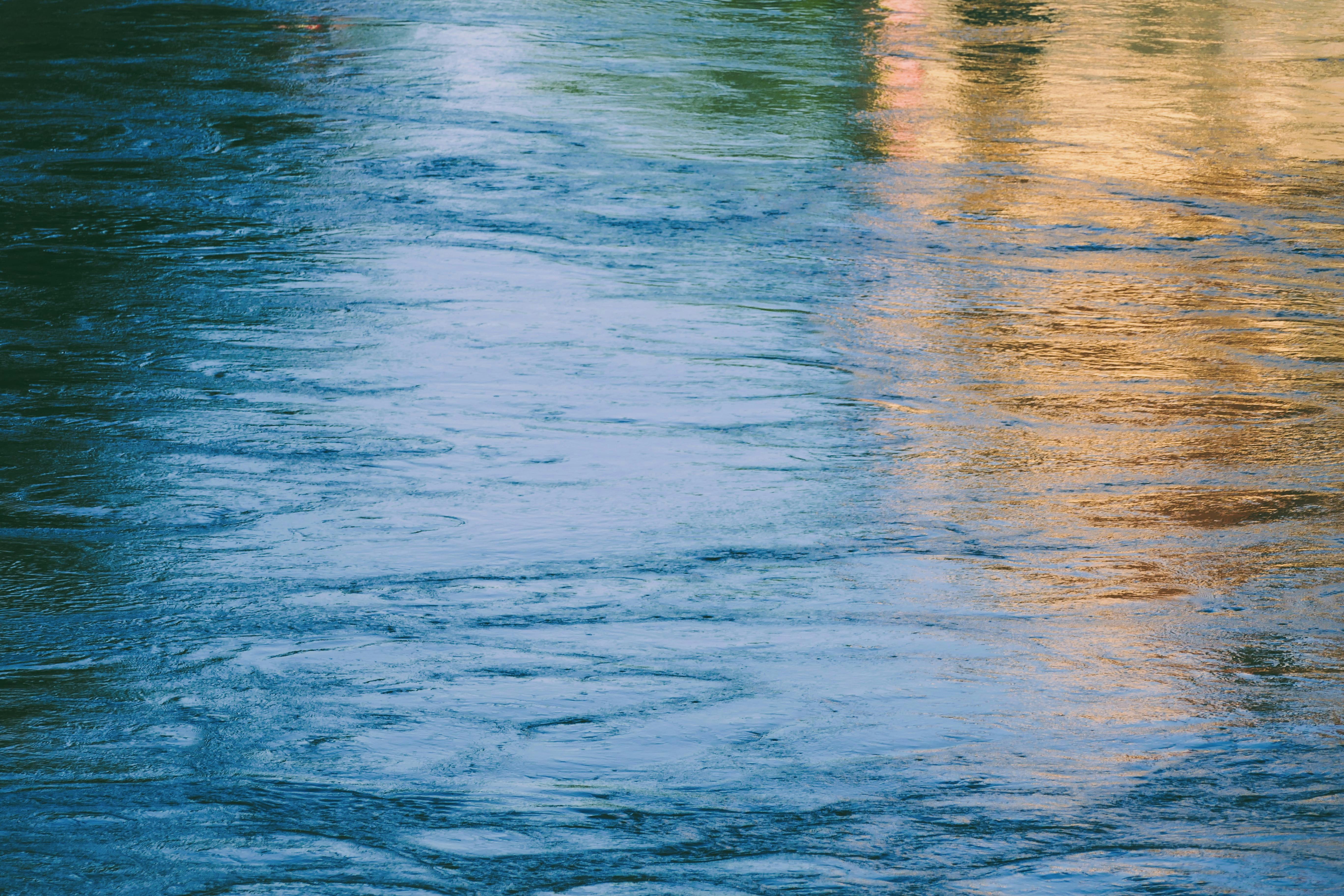 Calm Water with Reflections · Free Stock Photo