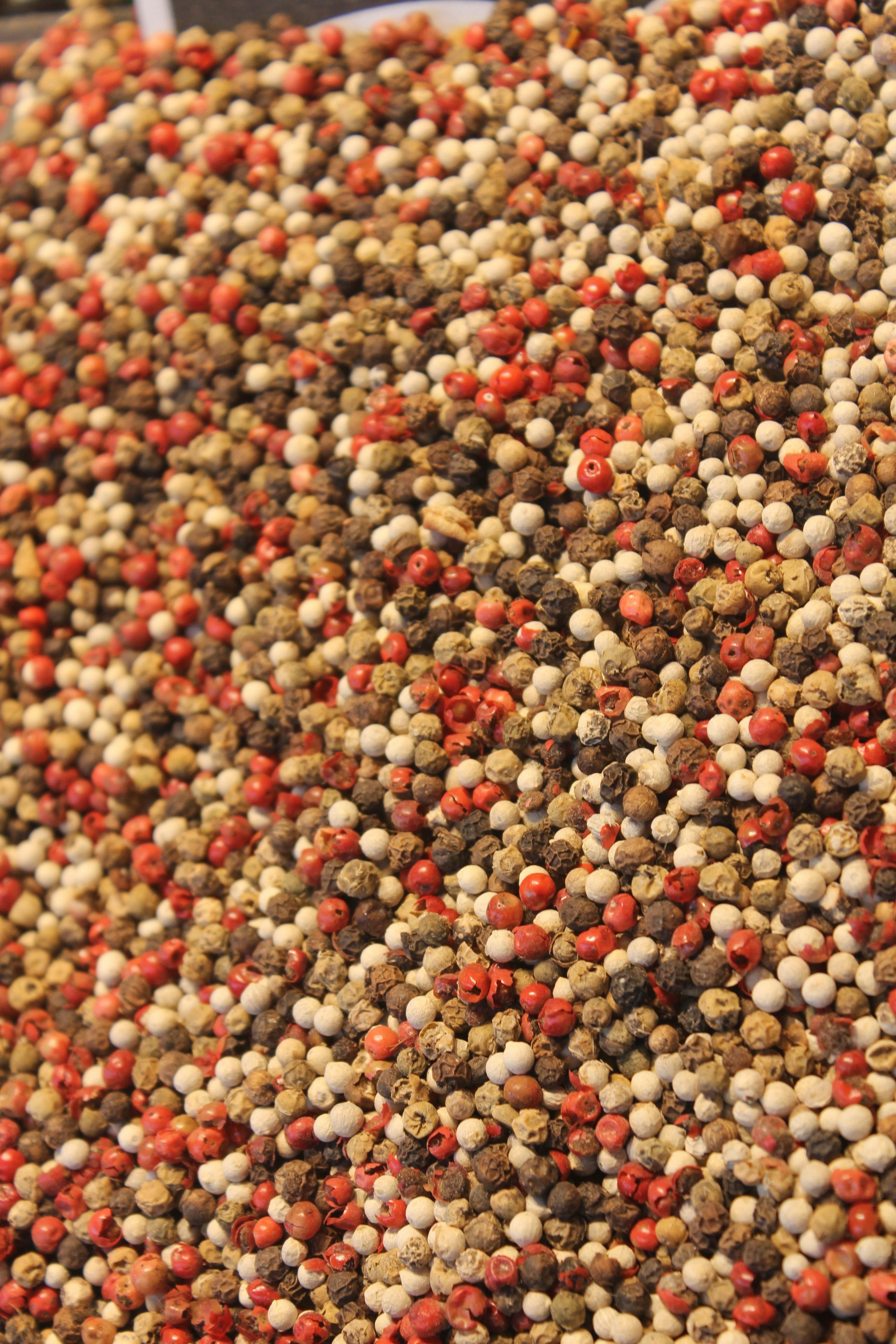 Close-up of a Pepper Grain Mix · Free Stock Photo